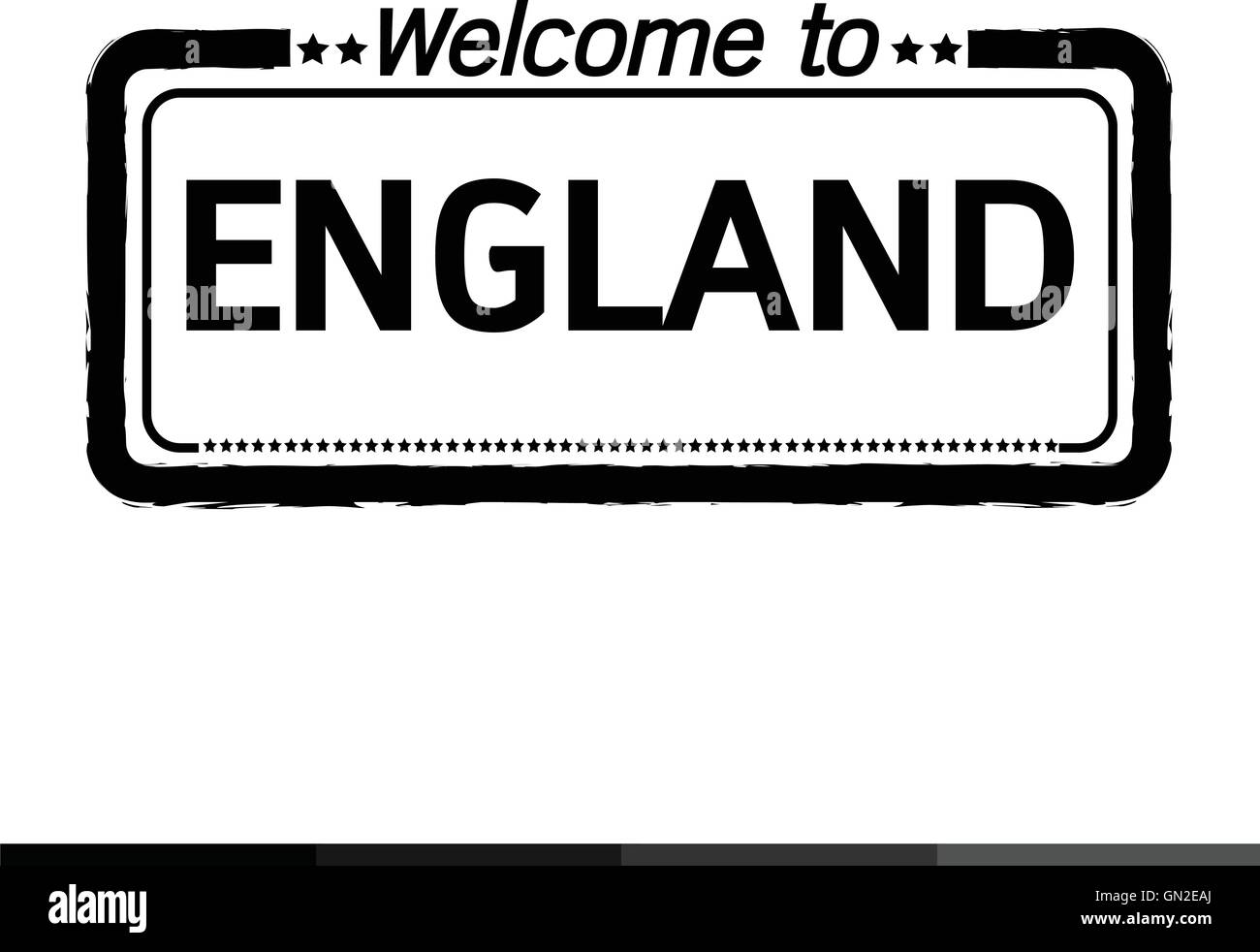 Welcome england sign Stock Vector Images - Alamy