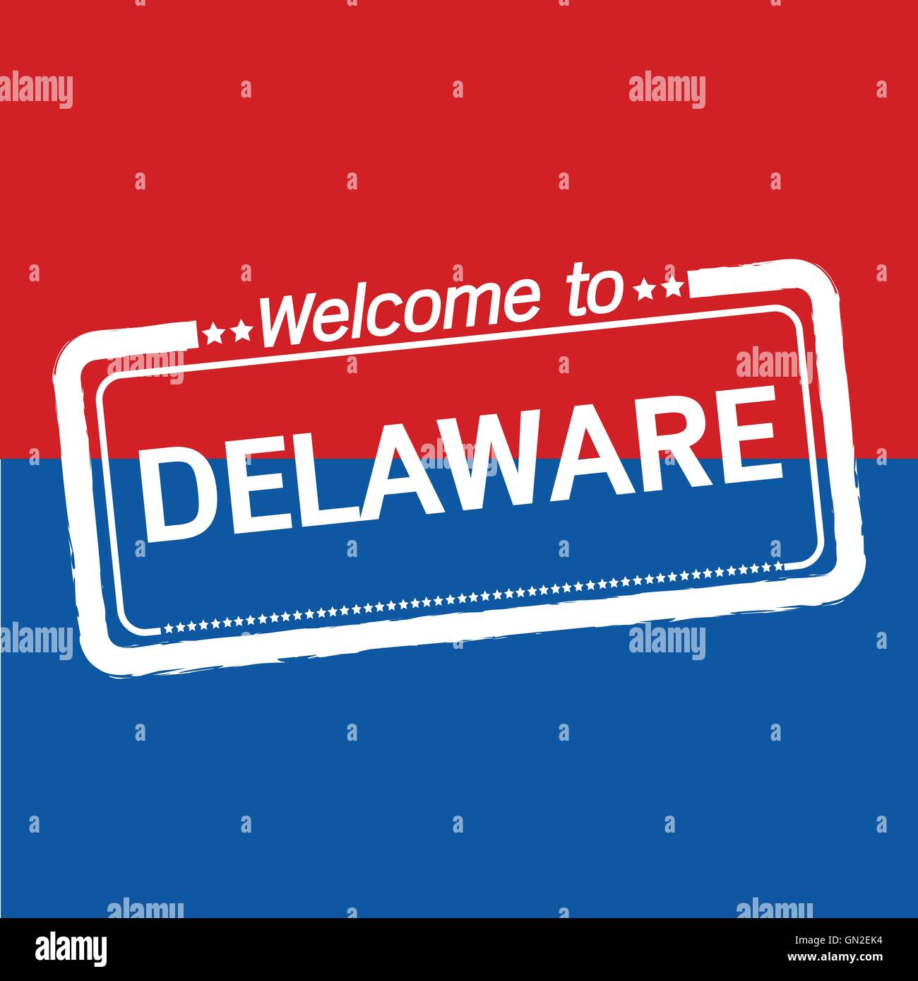 Welcome to delaware sign hi-res stock photography and images - Alamy
