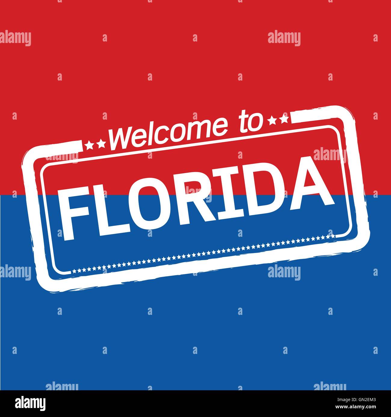 Florida welcome sign Stock Vector Images - Alamy