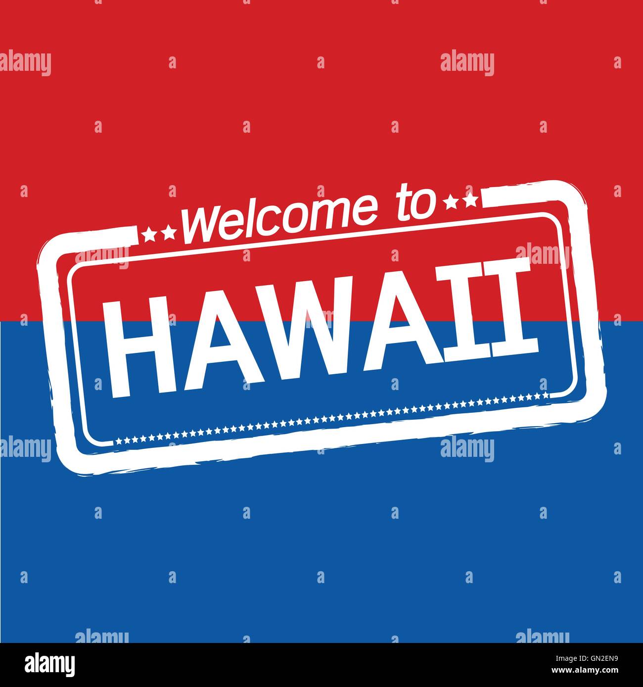 Welcome to hawaii sign Stock Vector Images - Alamy