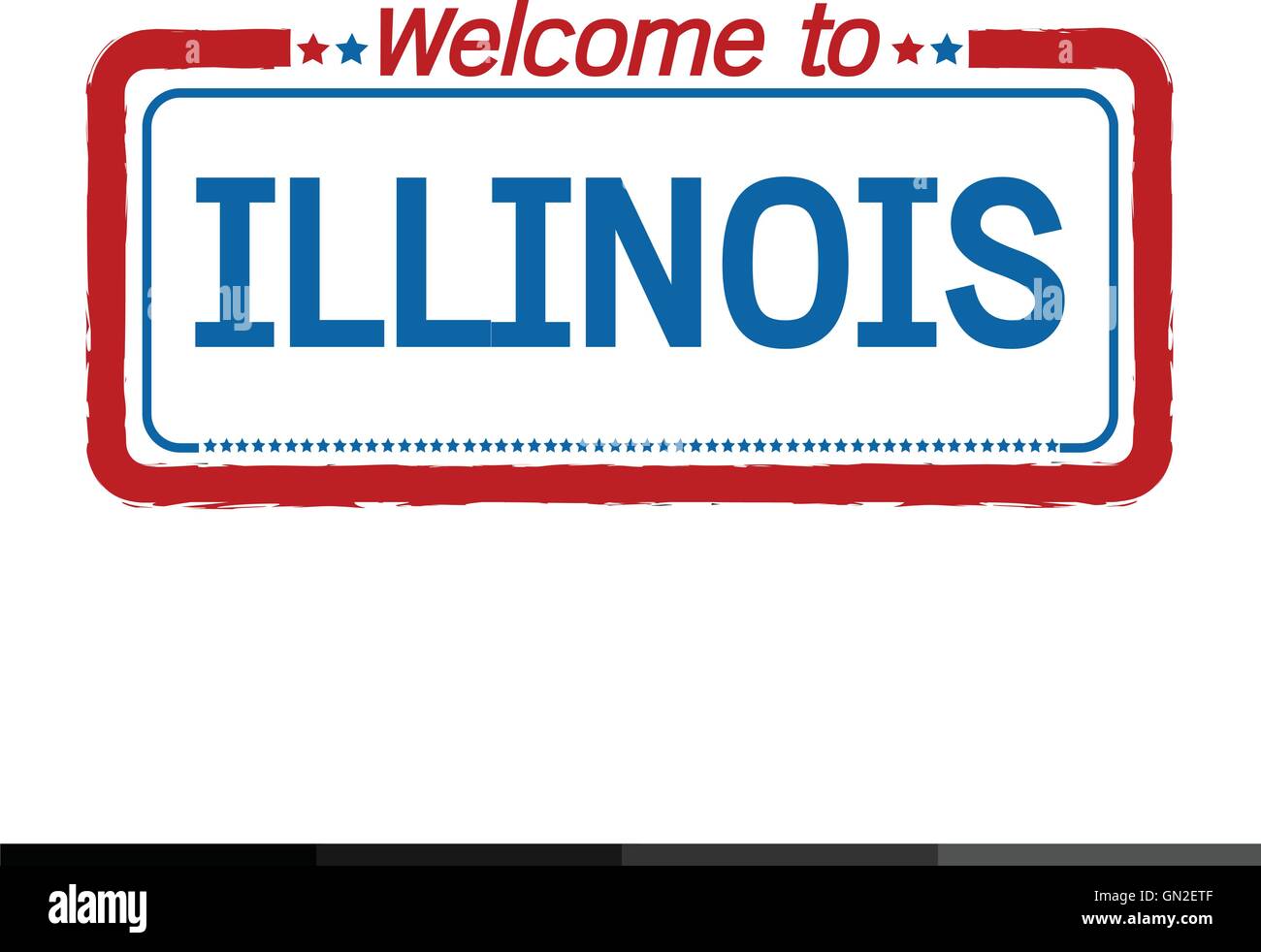 Illinois seal Stock Vector Images - Alamy