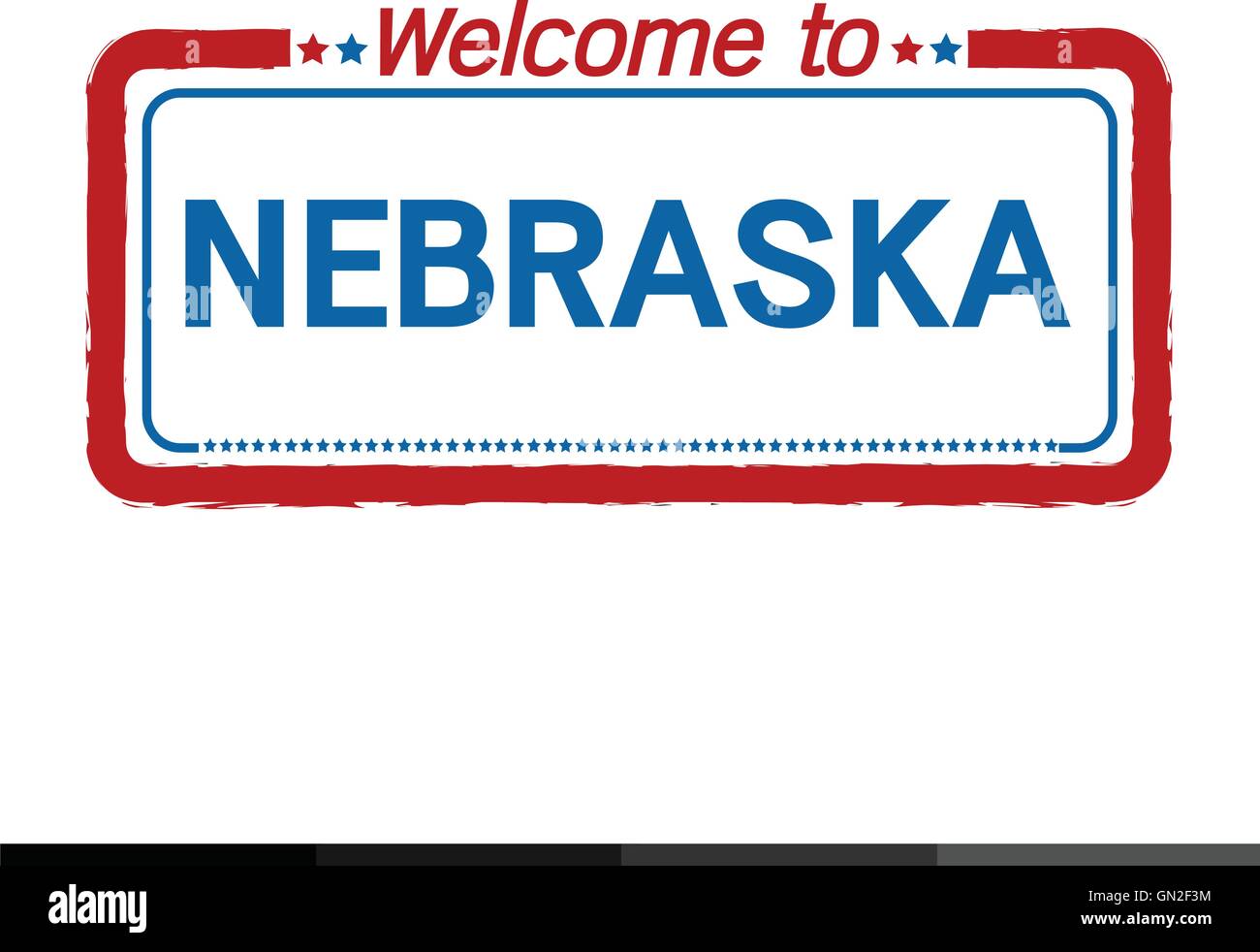 Welcome to nebraska sign hi-res stock photography and images - Alamy