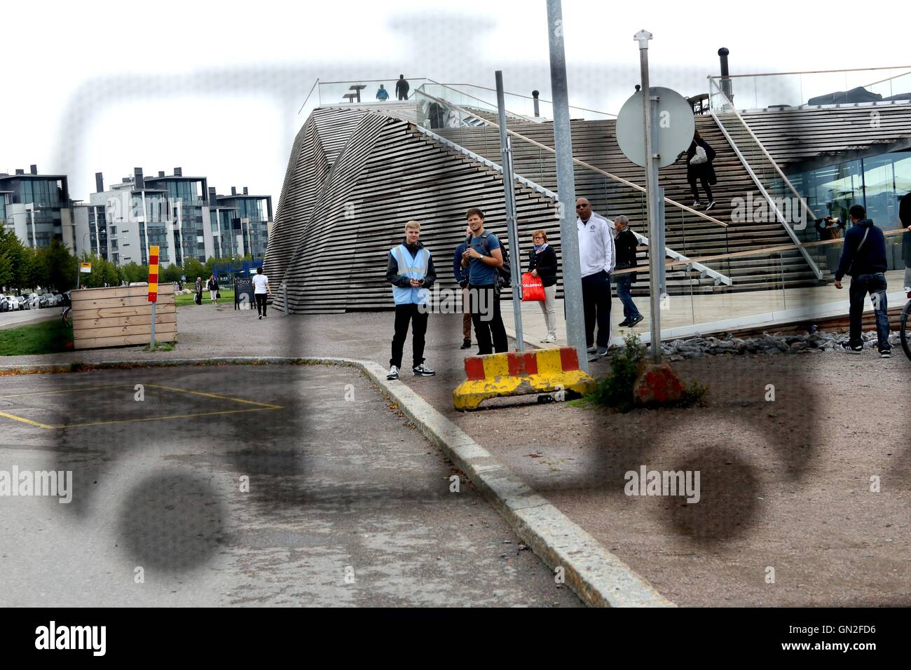 Bus stop sign finland hi-res stock photography and images - Alamy