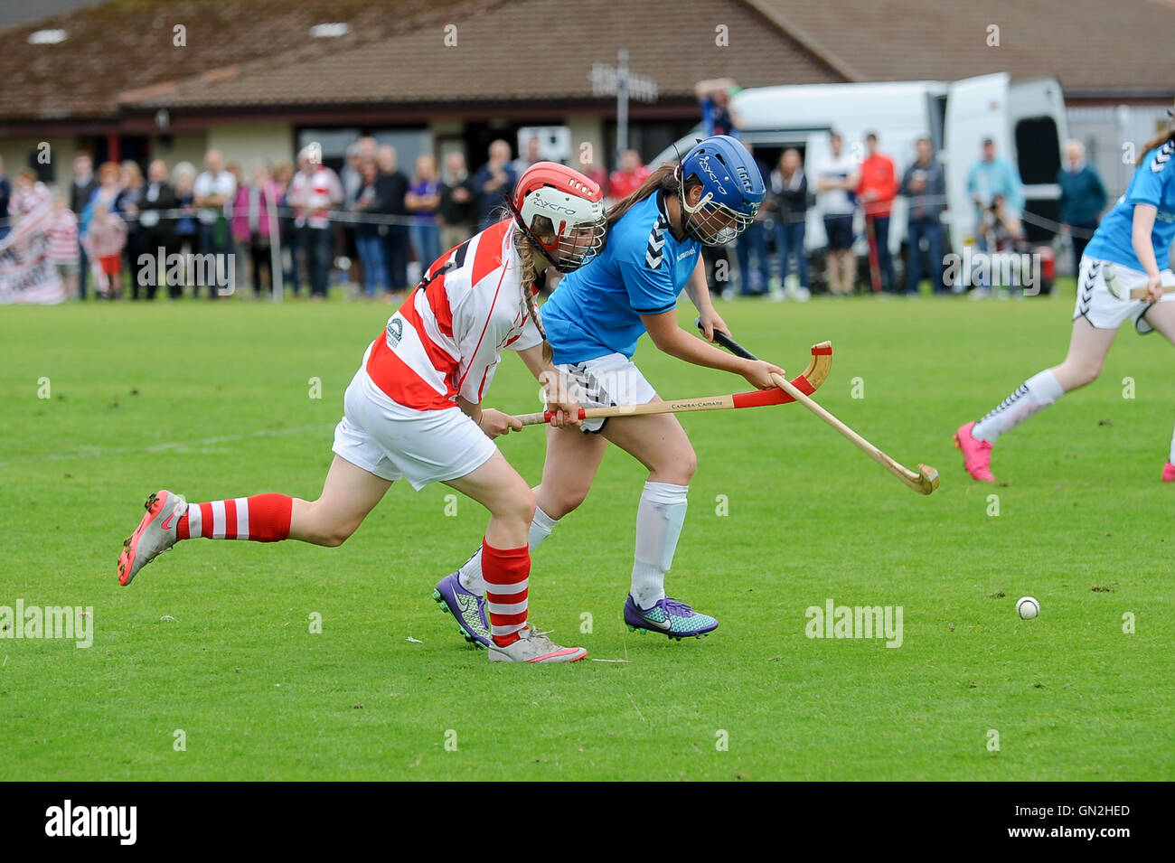 Shinty stick ball hi-res stock photography and images - Alamy