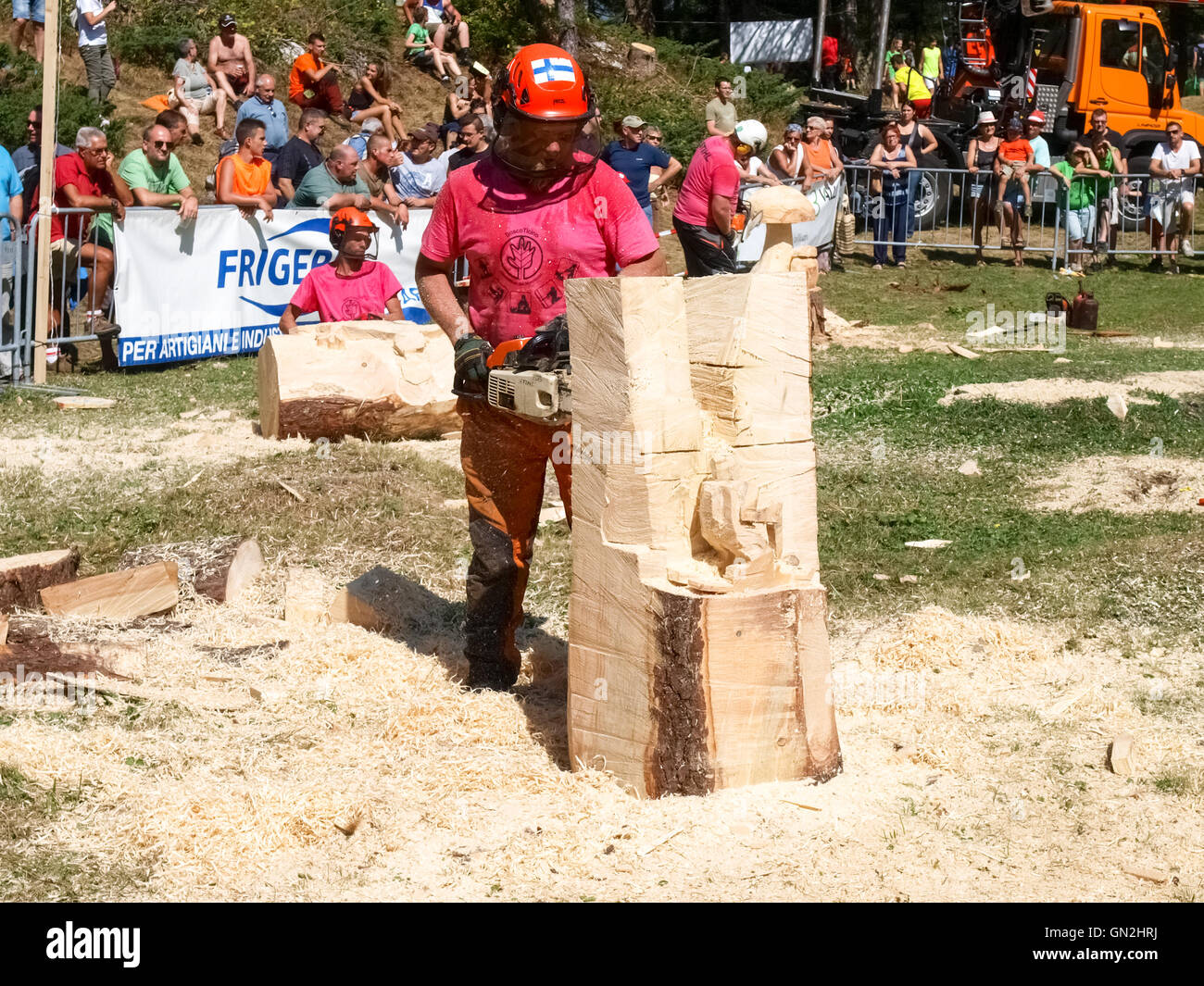 Cioss Prato Bedretto, Switzerland - August 27, 2016: 26th edition of ...