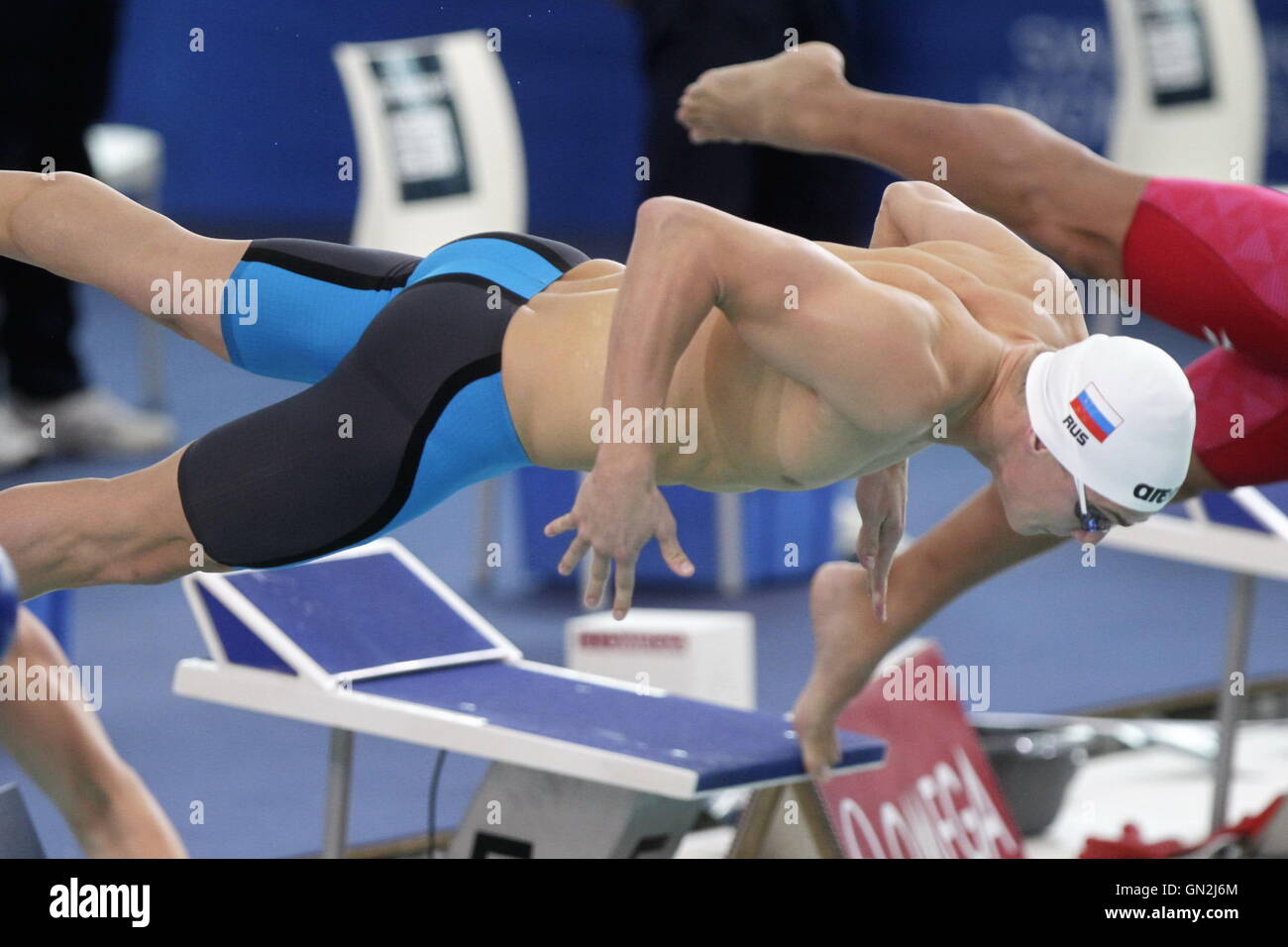 Chartres, France. 26th Aug, 2016. World Cup swimming. Russian swimmer ...