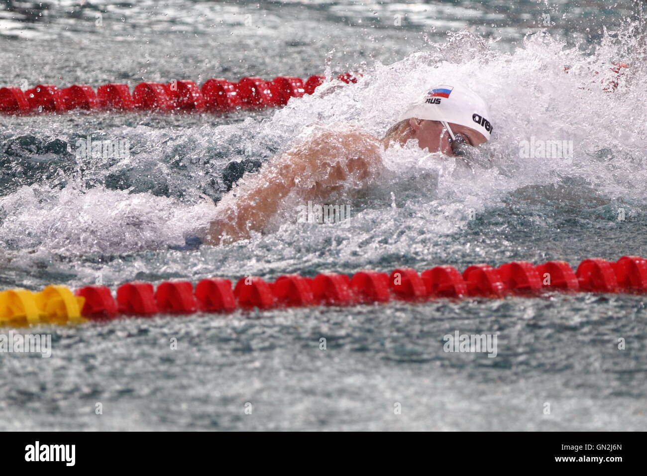 Chartres, France. 26th Aug, 2016. World Cup swimming. Russian swimmer ...