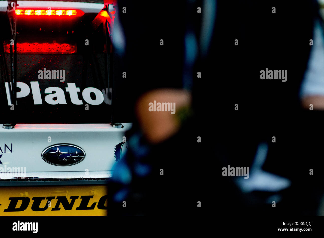 Corby, Northamptonshire, UK. 27th August, 2016. BTCC racing driver ...