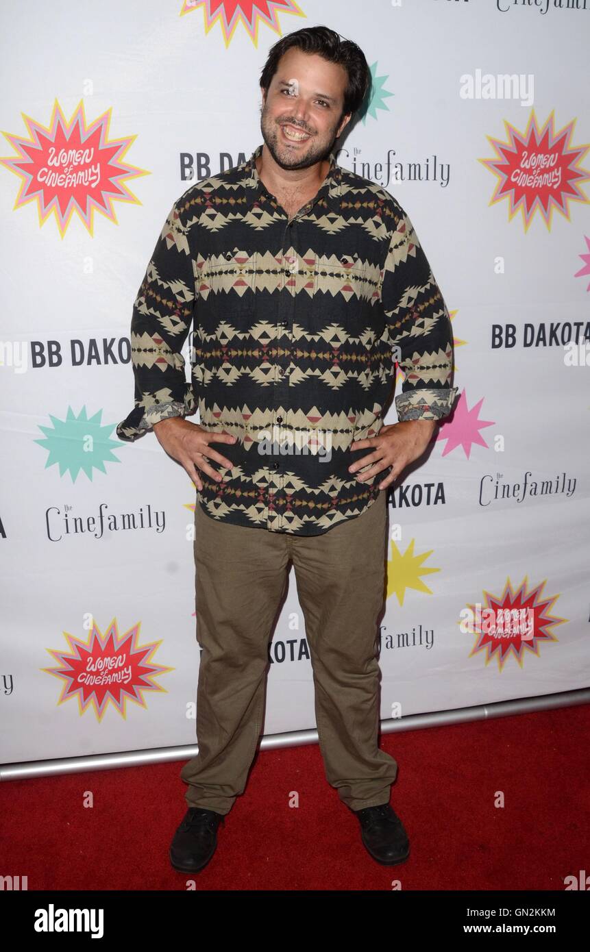 Los Angeles, CA, USA. 21st Aug, 2016. Danny Perez at arrivals for ...