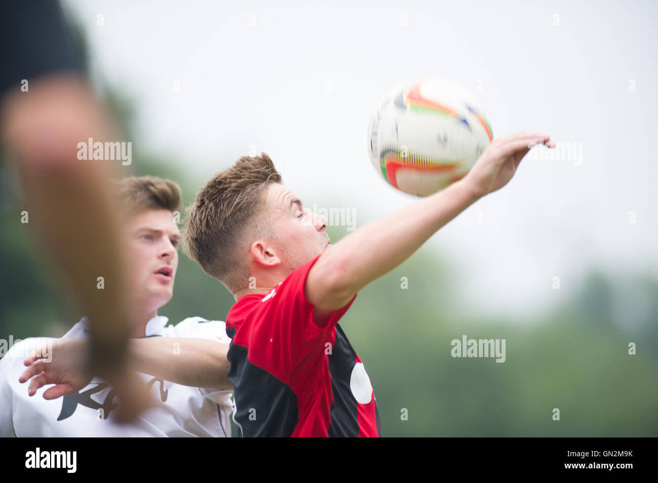 Football chest hi-res stock photography and images - Alamy