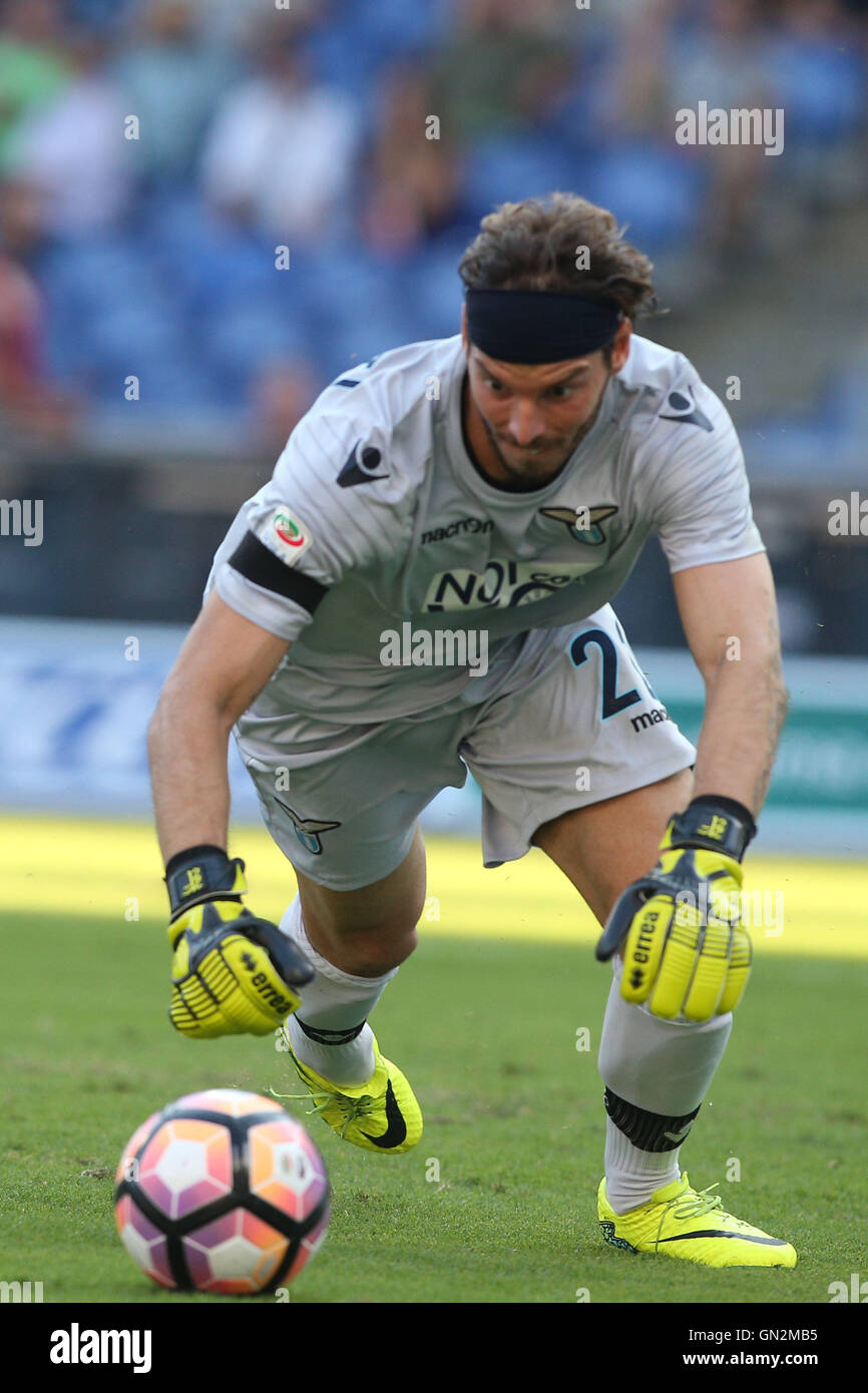 Rome, Italy. 27th August, 2016. Marchetti in action during Italian ...