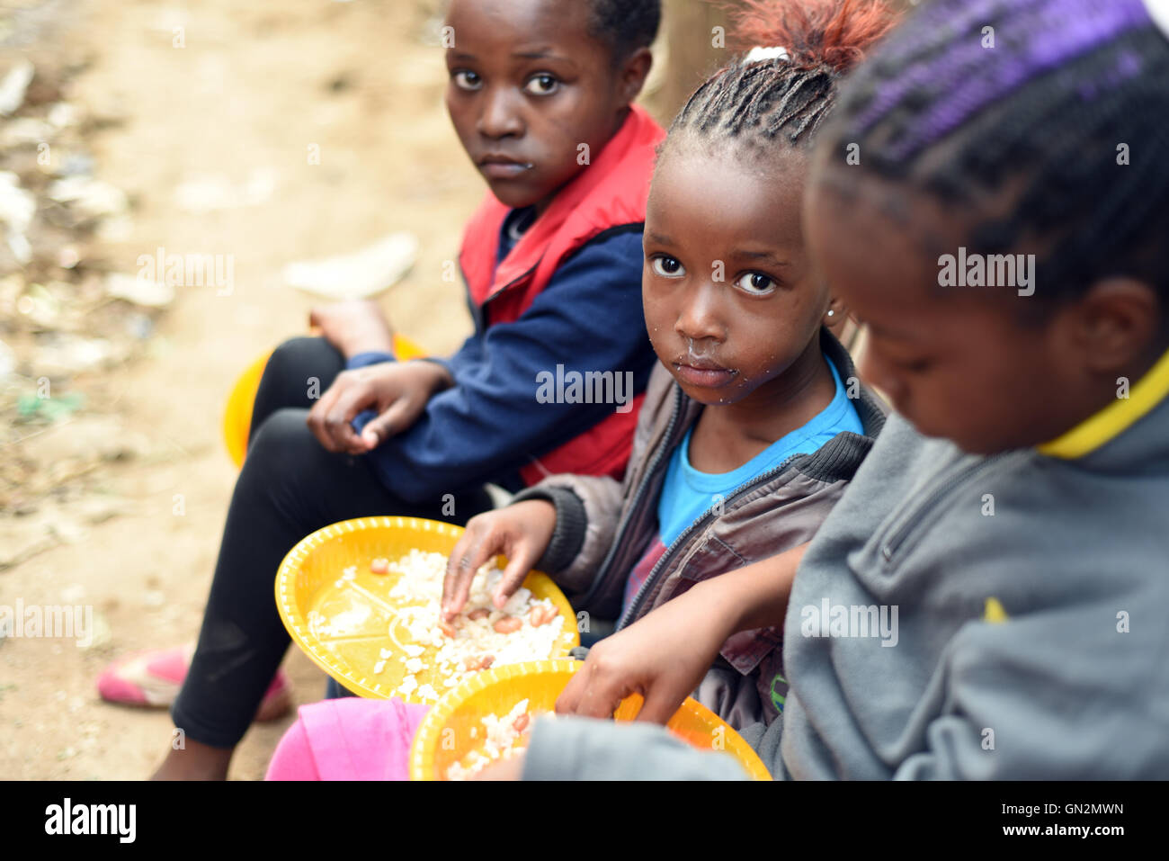 Children in kibera slum hi-res stock photography and images - Alamy