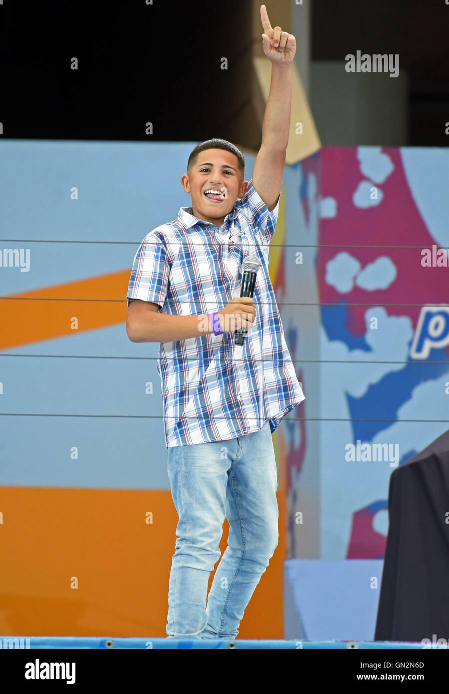 Flushing, NY, USA. 27th Aug, 2016. Brandon Hernandez in attendance for ...