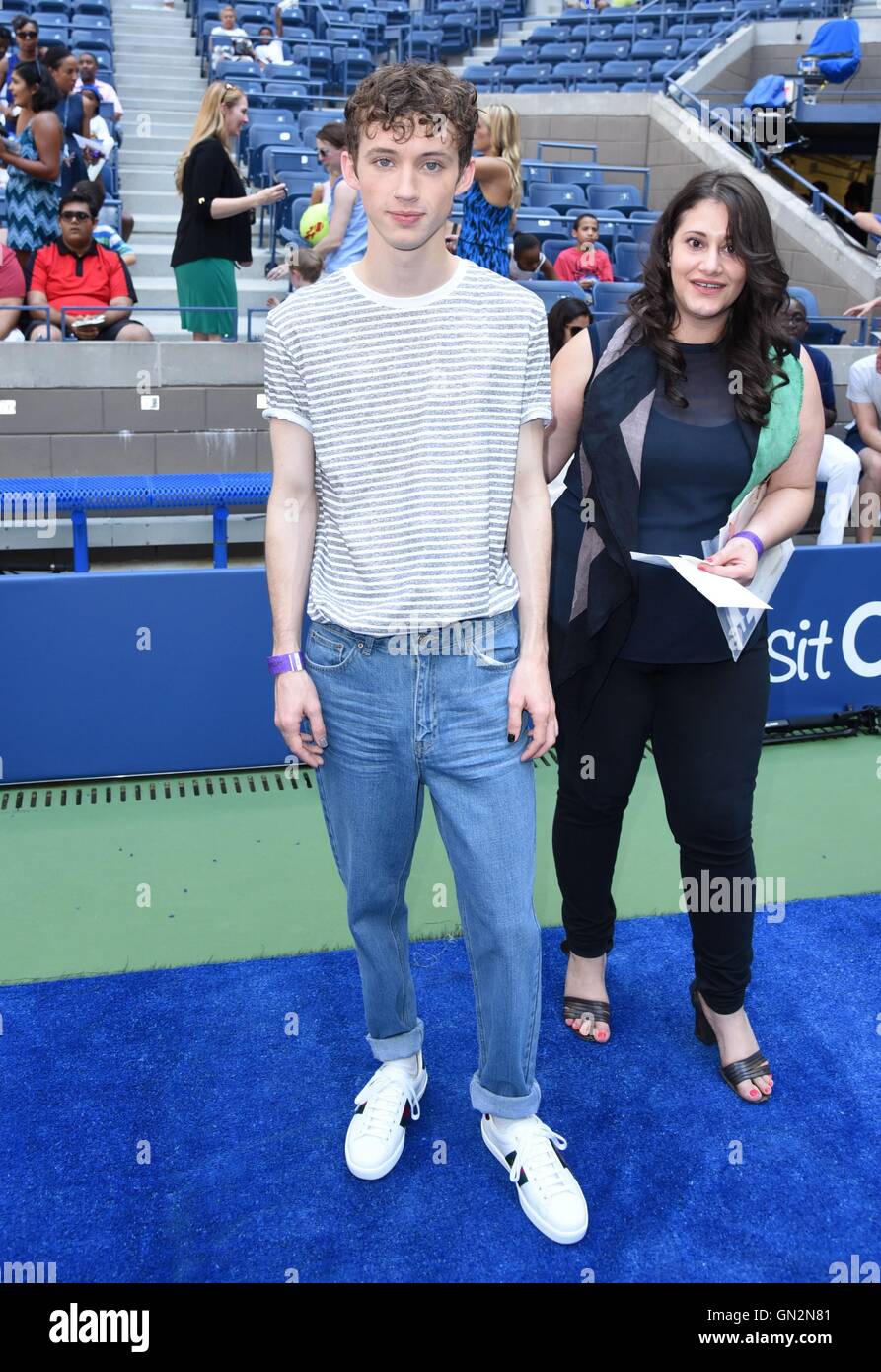 Flushing, NY, USA. 27th Aug, 2016. Troye Sivan in attendance for The ...