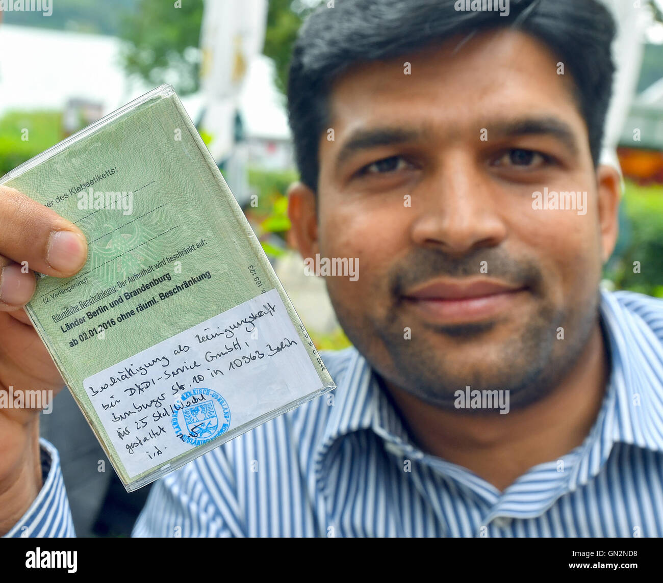 Work permit hi-res stock photography and images - Alamy