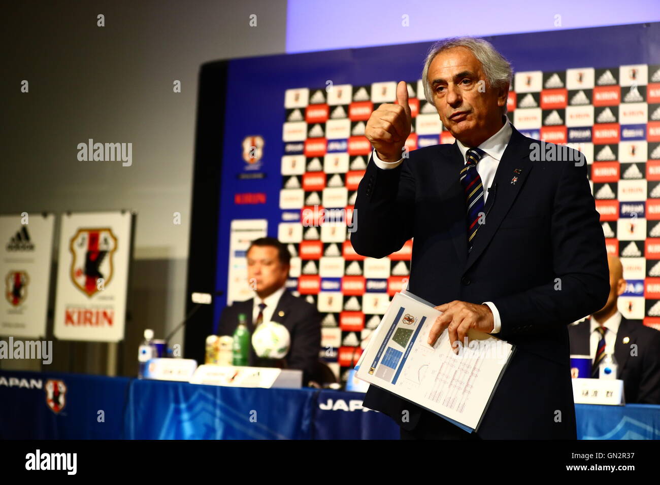 Vahid Halilhodzic (JPN), AUGUST 25, 2016 - Football / Soccer : Japan's ...
