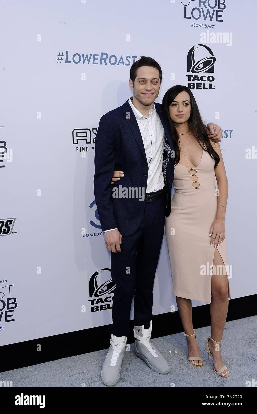 Los Angeles, CA, USA. 27th Aug, 2016. Pete Davidson at arrivals for ...