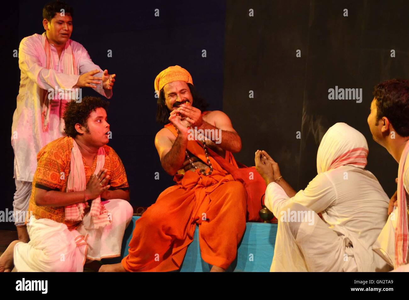 Assamese Drama performed by the actors of Abinaswar Gosthi, Nagaon ...