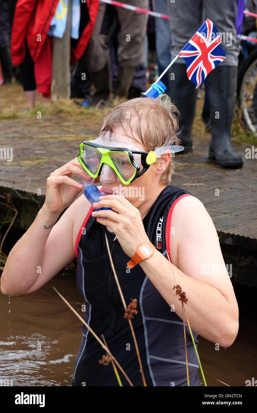 Llanwrtyd Wells, Powys, Wales. 28th August, 2016. 31st World Bog ...