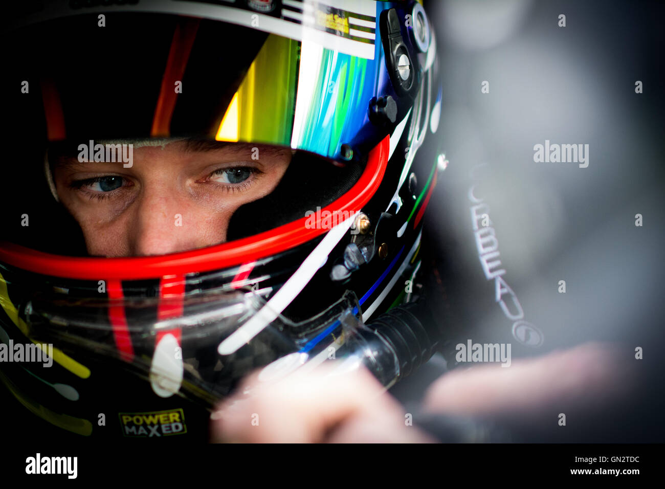 Corby, Northamptonshire, UK. 28th August, 2016. BTCC racing driver ...
