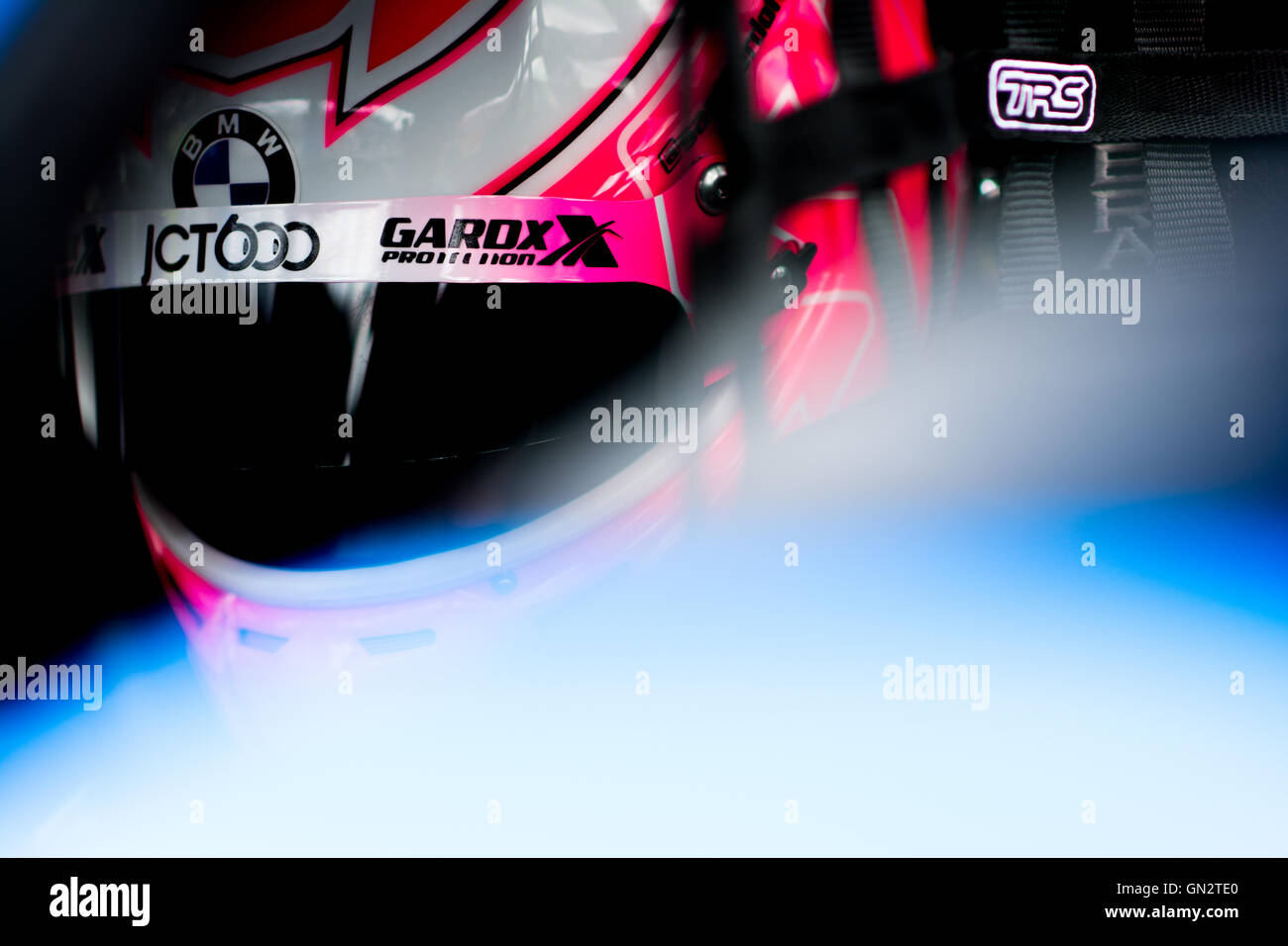 Corby, Northamptonshire, UK. 28th August, 2016. BTCC racing driver Sam ...