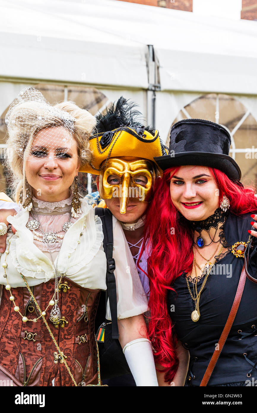 Lincoln, UK. 28th August, 2016. Steampunk Festival Hailed the most ...