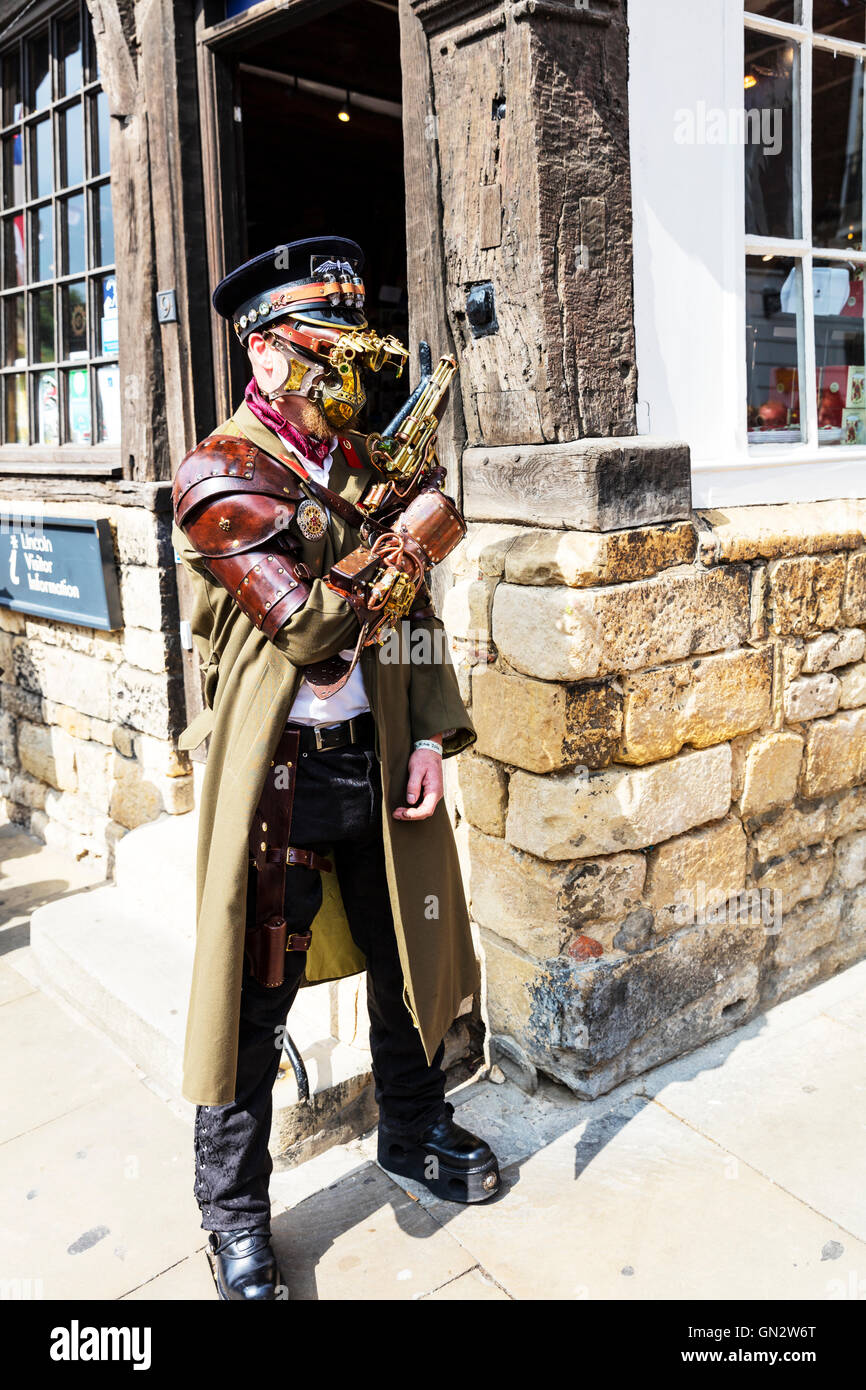 Lincoln, UK. 28th August, 2016. Steampunk Festival Hailed the most ...