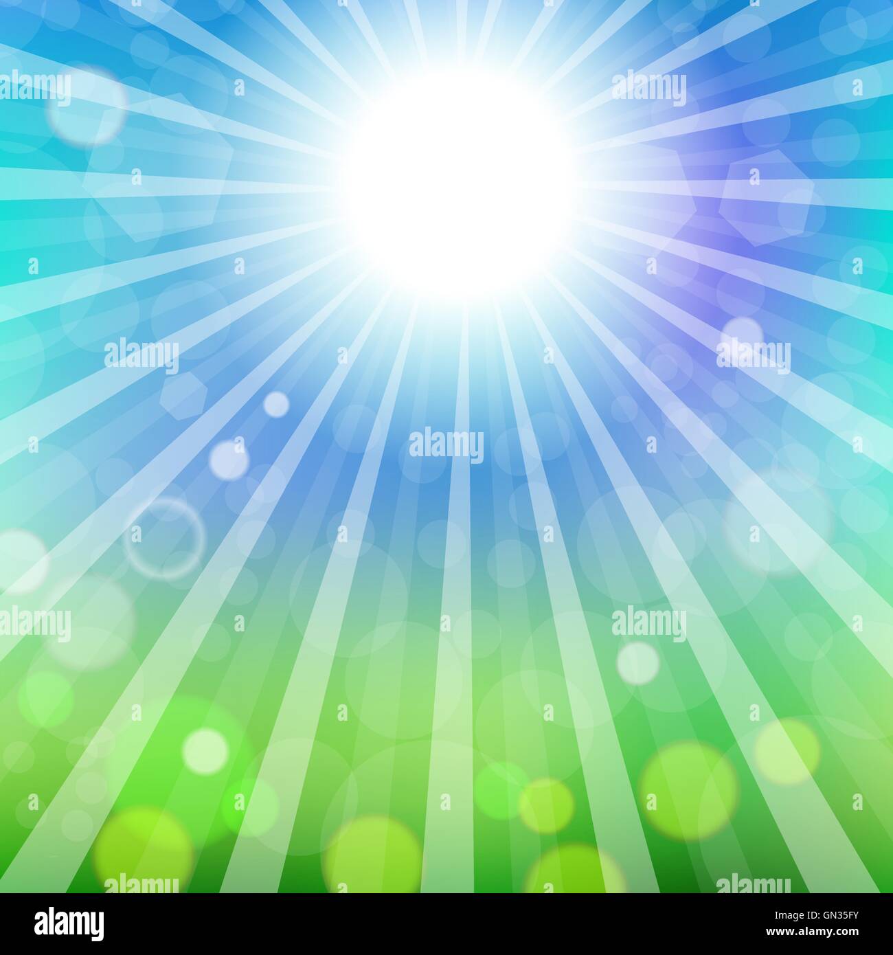 Abstract Sun Background Stock Vector Image & Art - Alamy