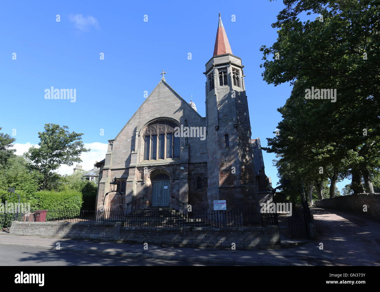 Crail community hall Fife Scotland August 2016 Stock Photo - Alamy