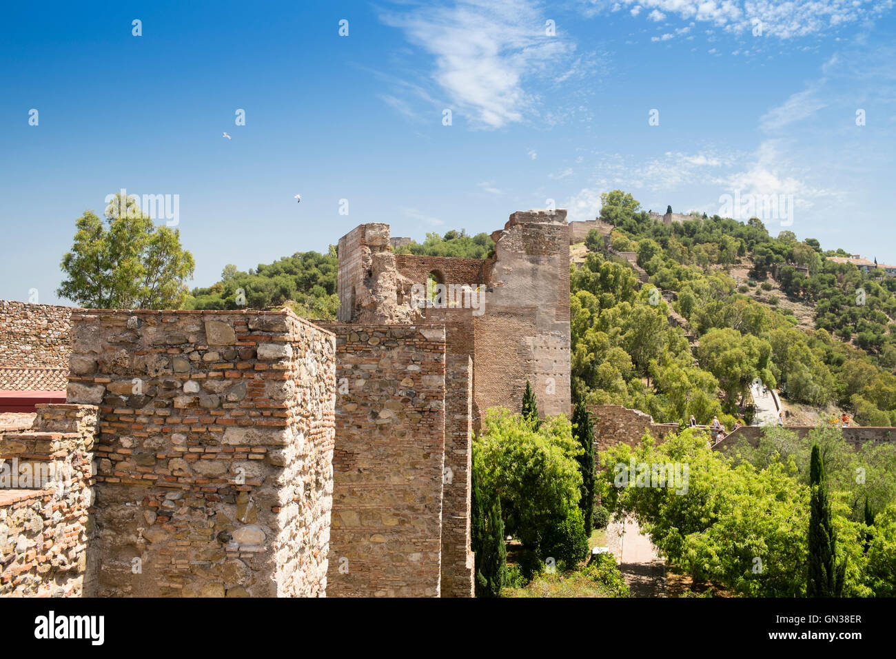 Malaga fort hi-res stock photography and images - Alamy