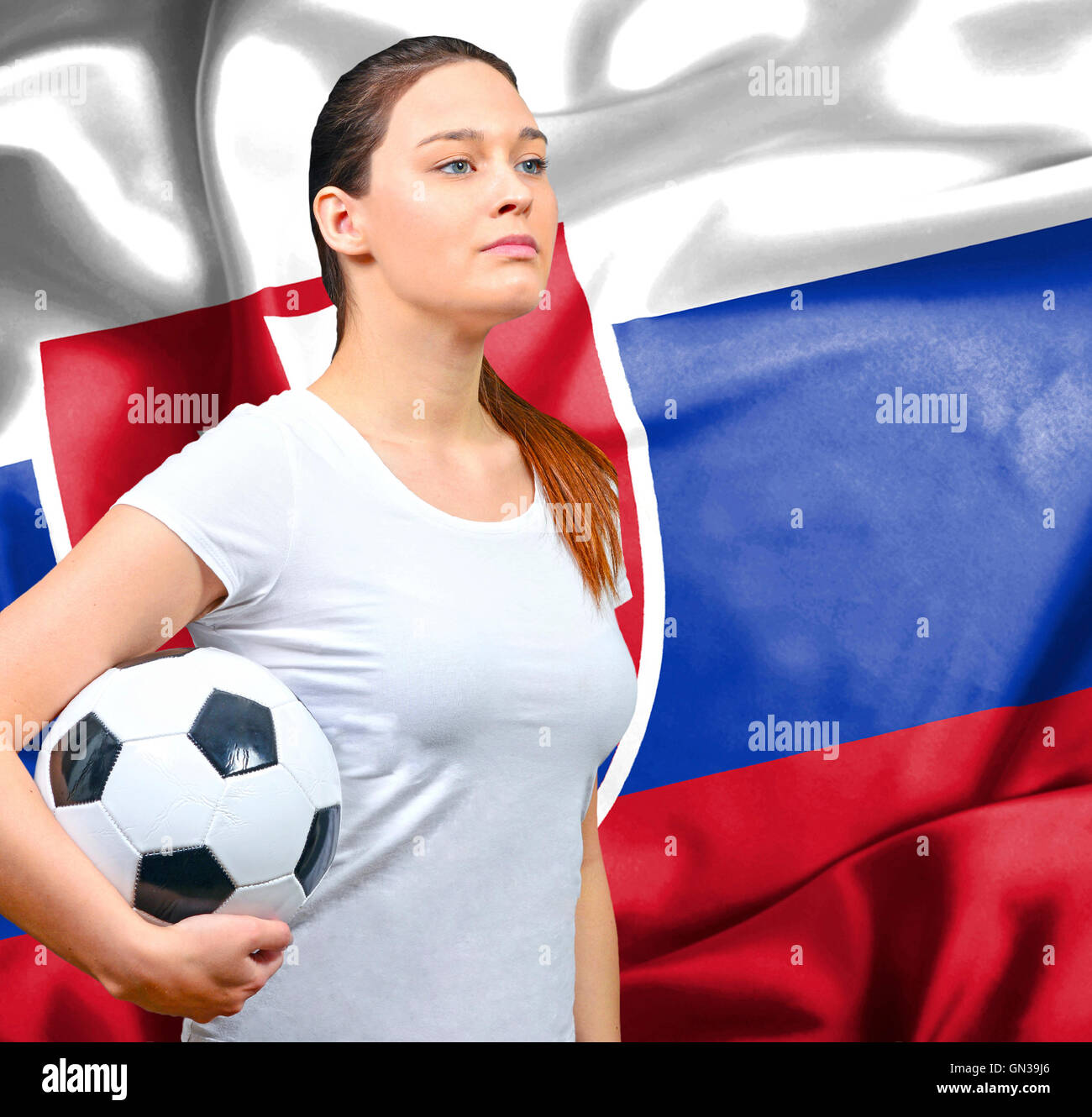 Flag slovakia soccer ball hi-res stock photography and images - Alamy