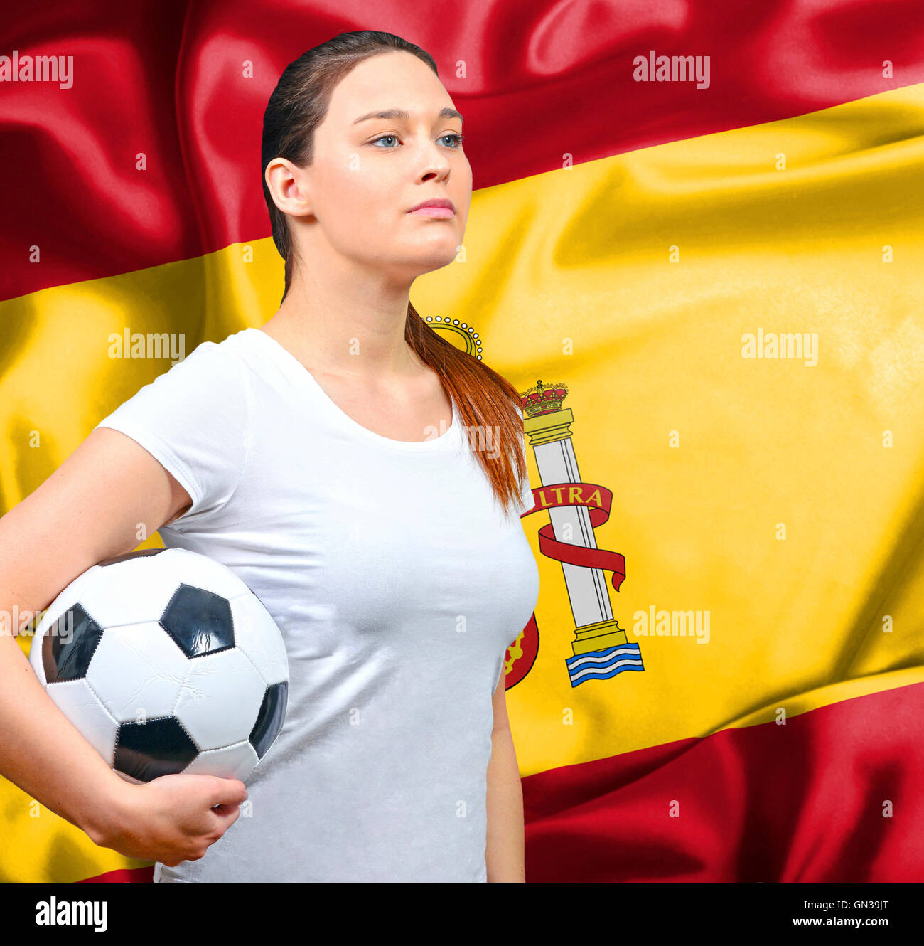 Woman spanish soccer team hi-res stock photography and images - Alamy
