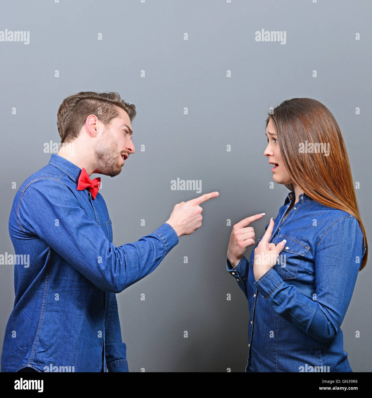 Accusing accusation hi-res stock photography and images - Alamy