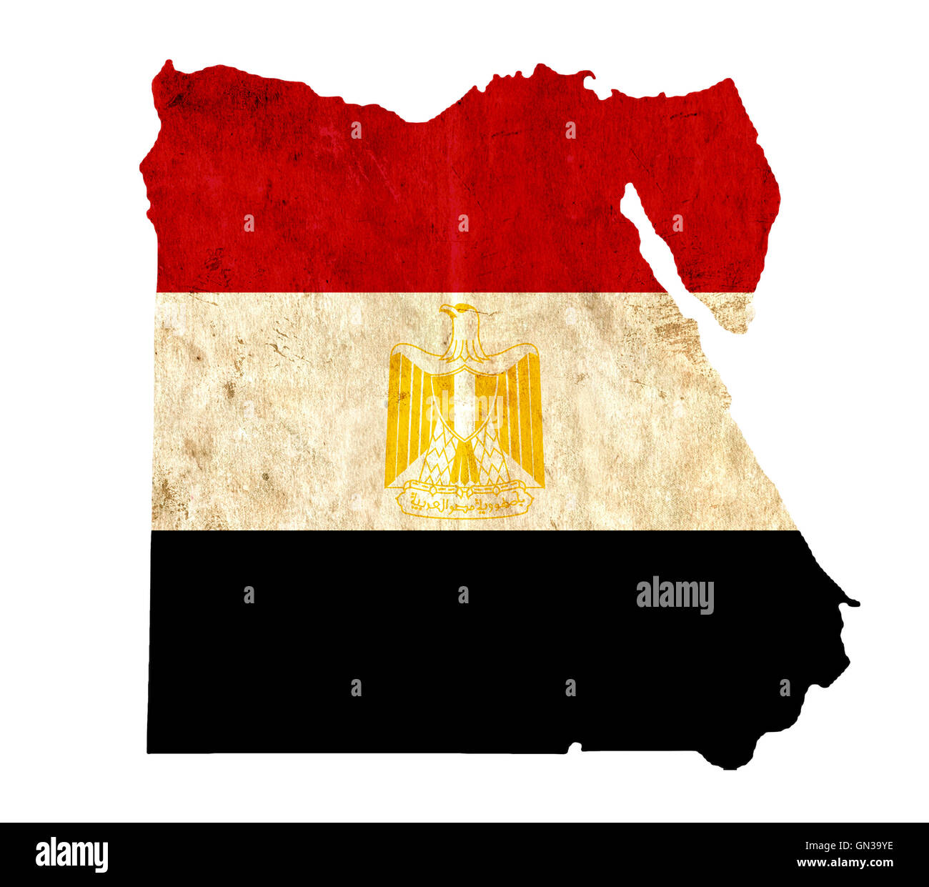 Egypt antique map Cut Out Stock Images & Pictures - Alamy