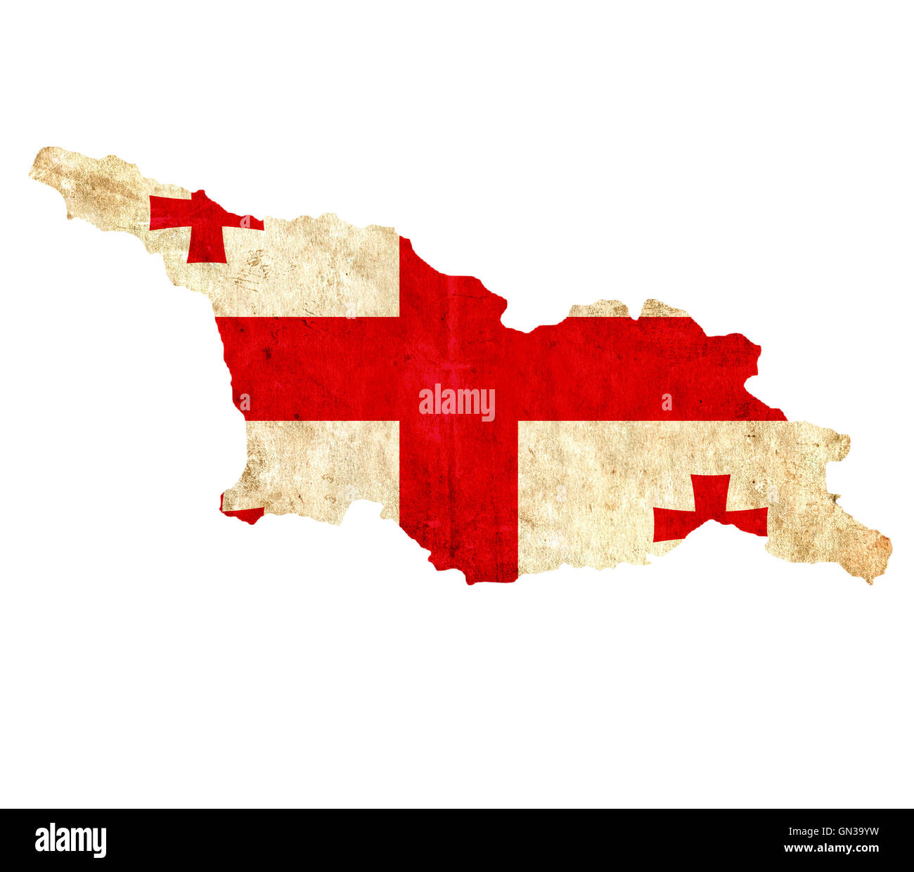 Antique georgia map hi-res stock photography and images - Alamy