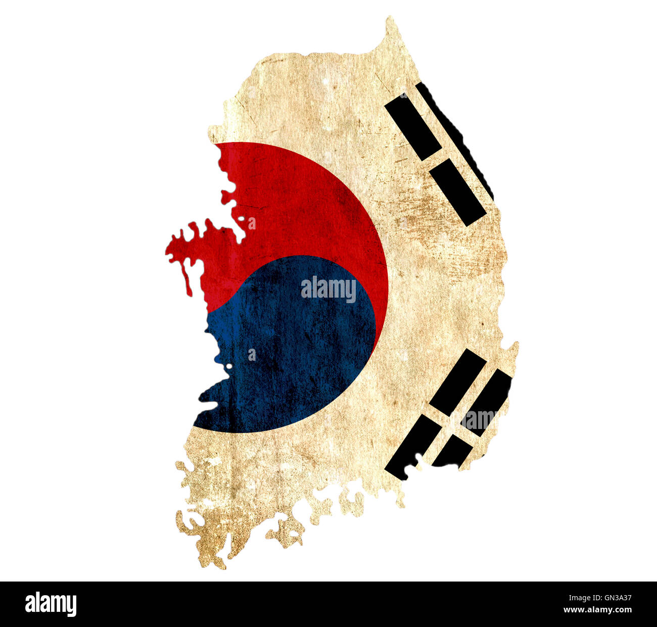 Antique map of korea hi-res stock photography and images - Alamy