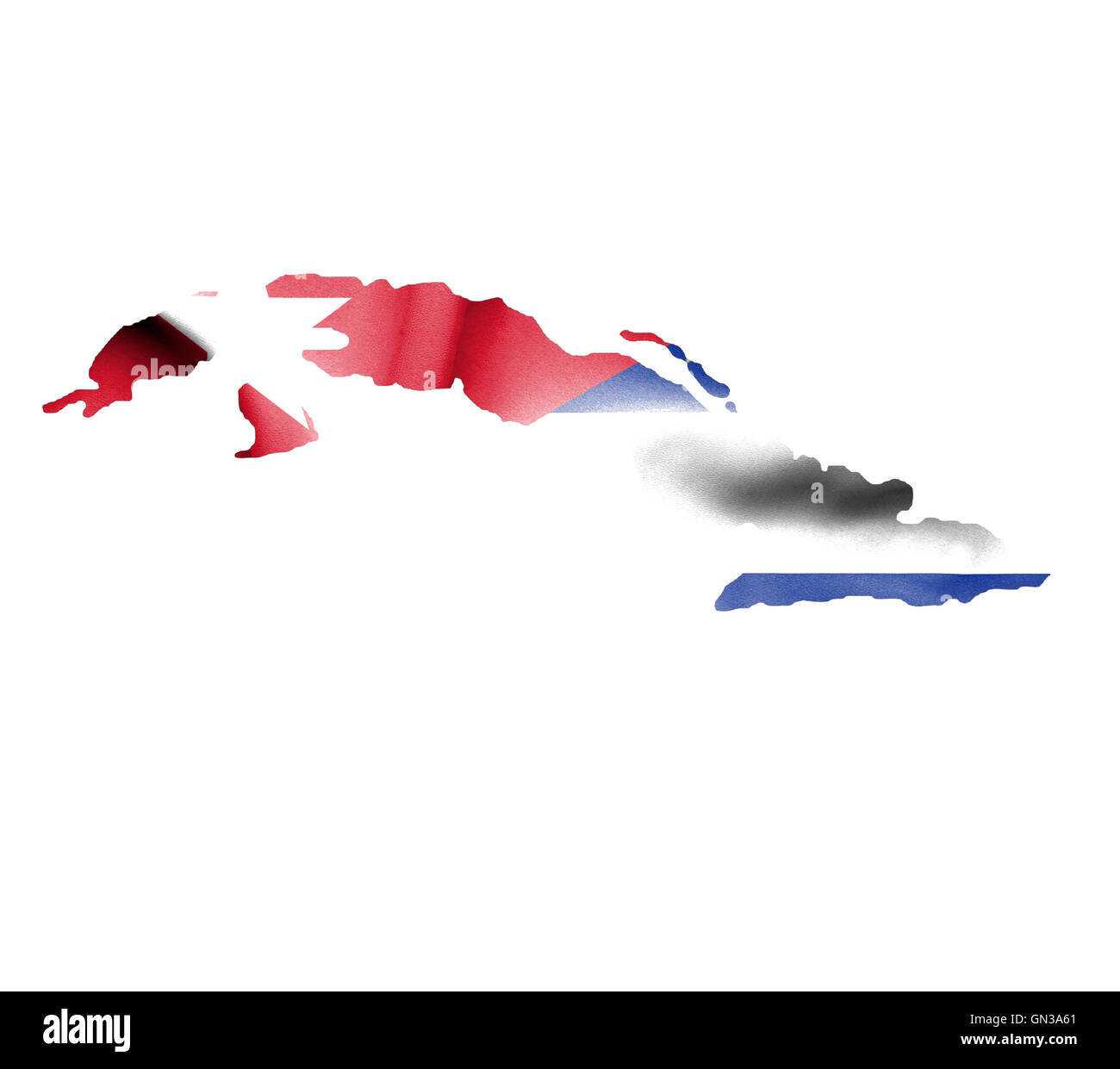 Cuban flag border background hi-res stock photography and images - Alamy
