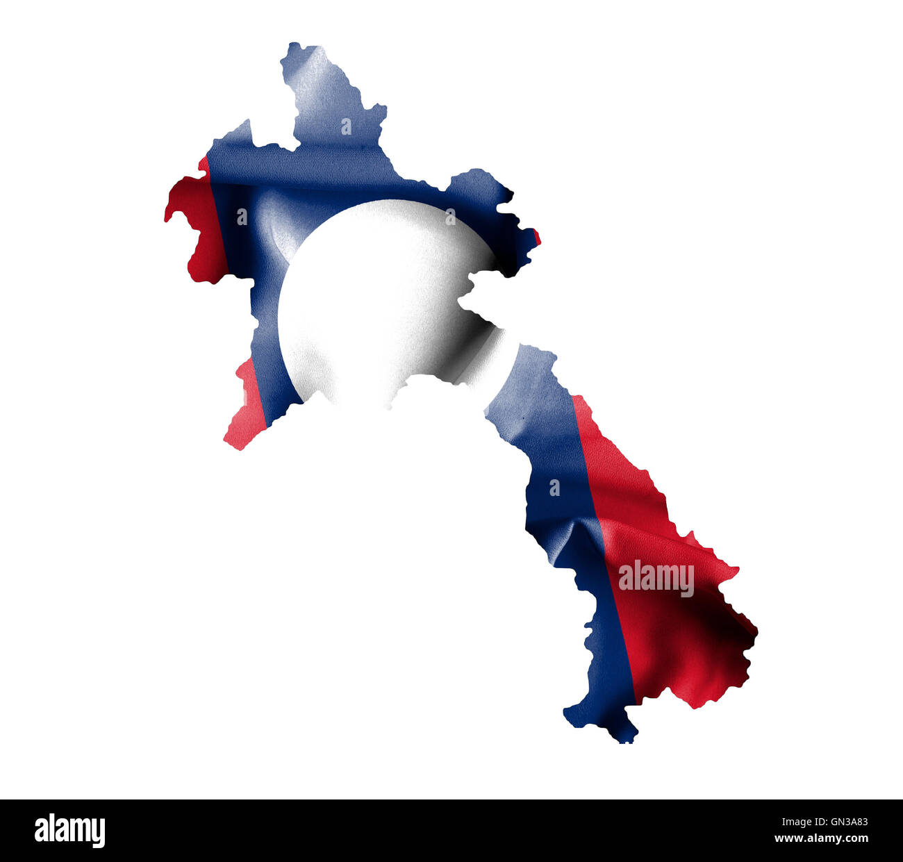 Laos outline silhouette map illustration hi-res stock photography and ...