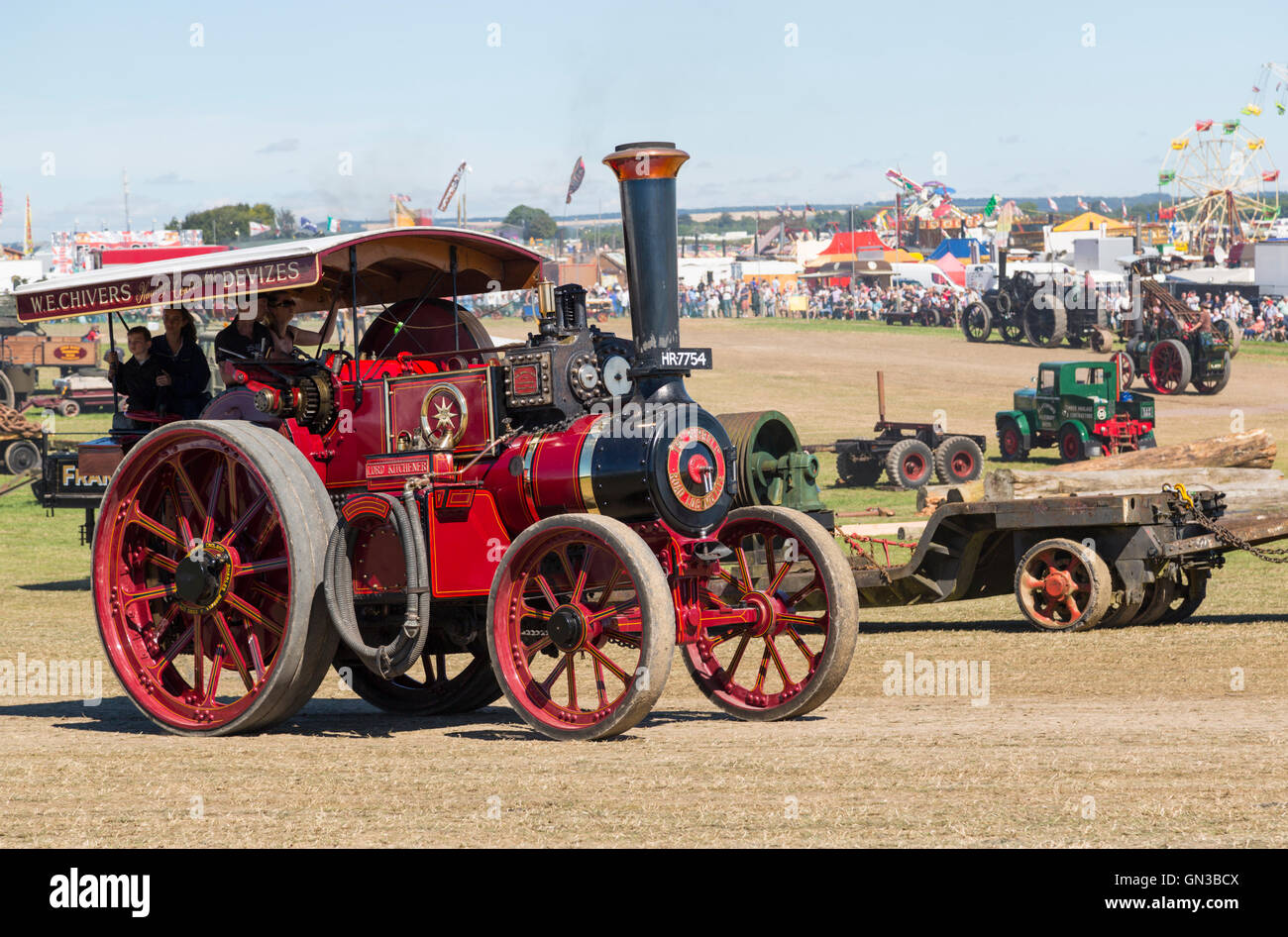 The Burrell steam locomotive the lord kitchener taken at dorset steam ...