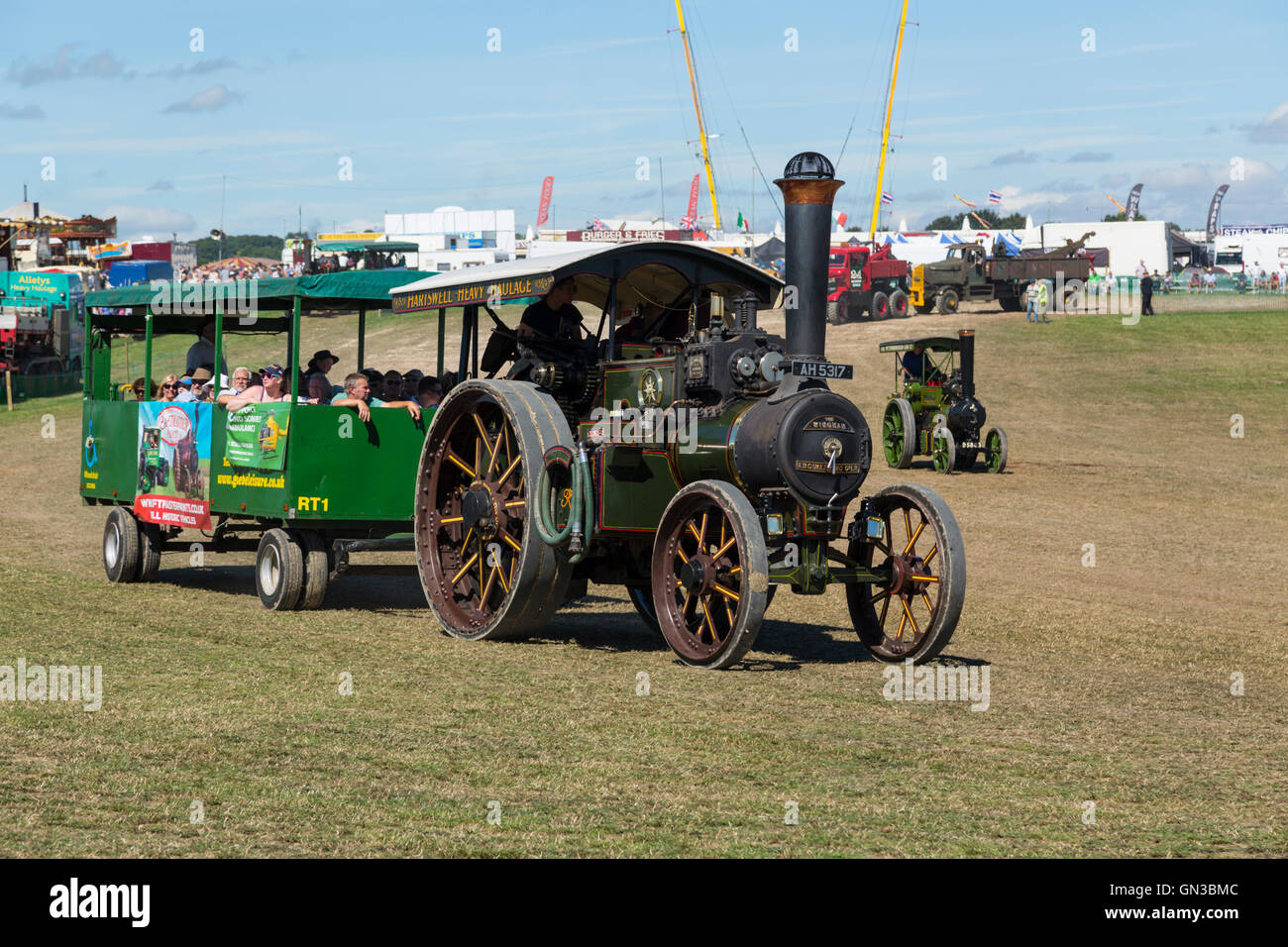 Steam power at the blandford steam rally Stock Photo - Alamy