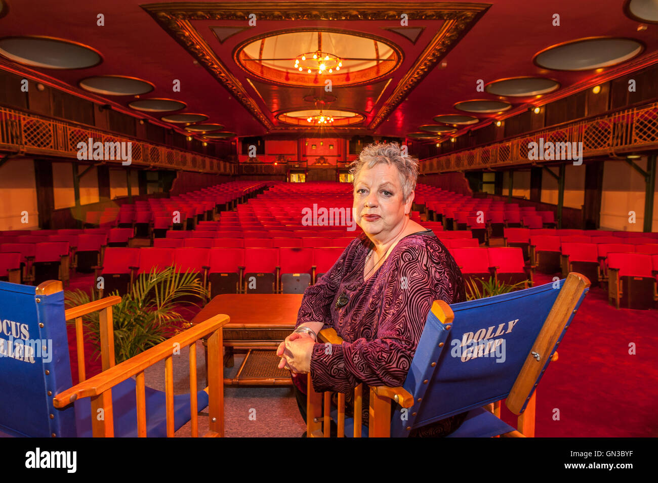 Comedian Jo Brand photographed at The Dome theatre in Worthing Stock ...