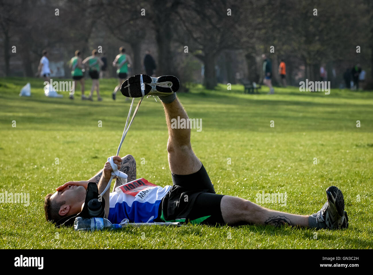 Warm up muscle hi-res stock photography and images - Alamy