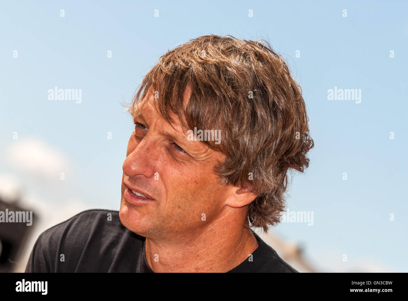 Skateboarder Tony Hawk Stock Photo - Alamy