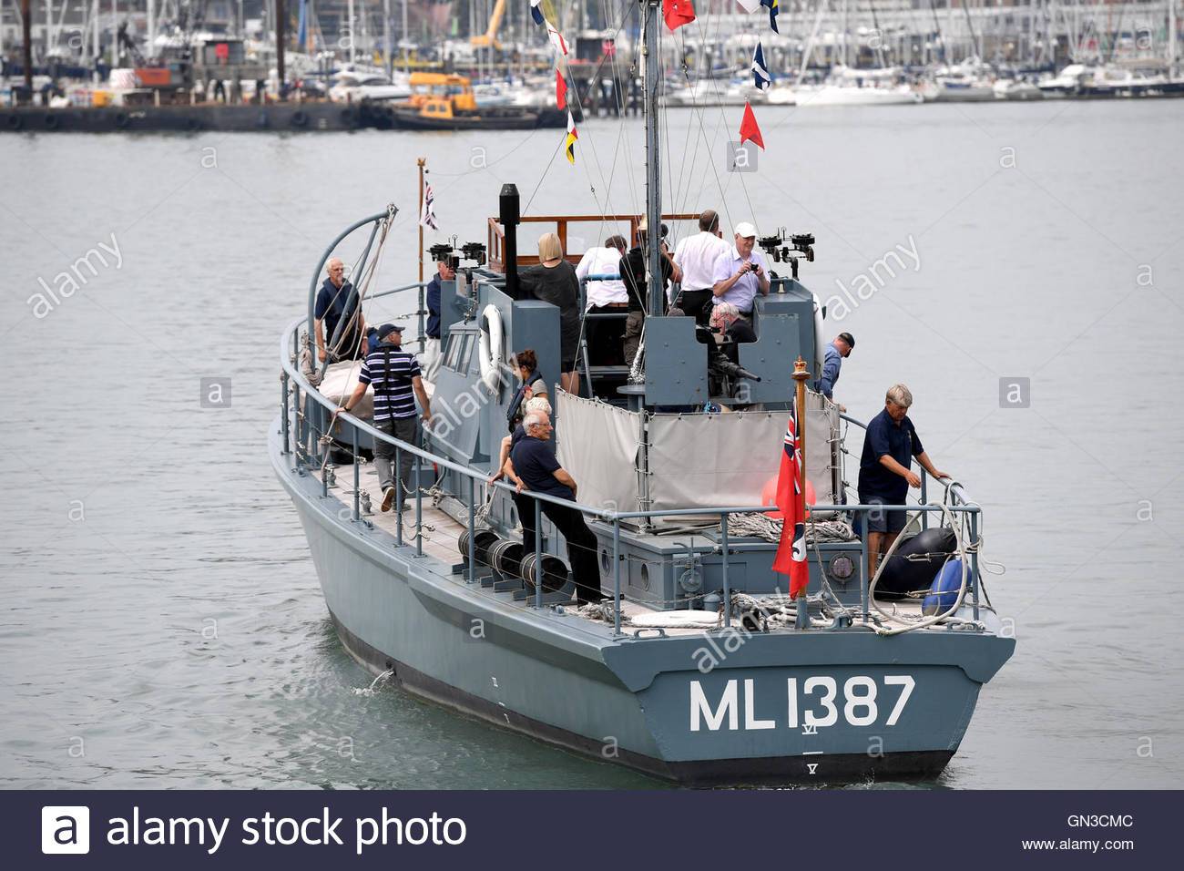 Harbour Defence Motor Launch 1387 Stock Photos & Harbour Defence Motor ...