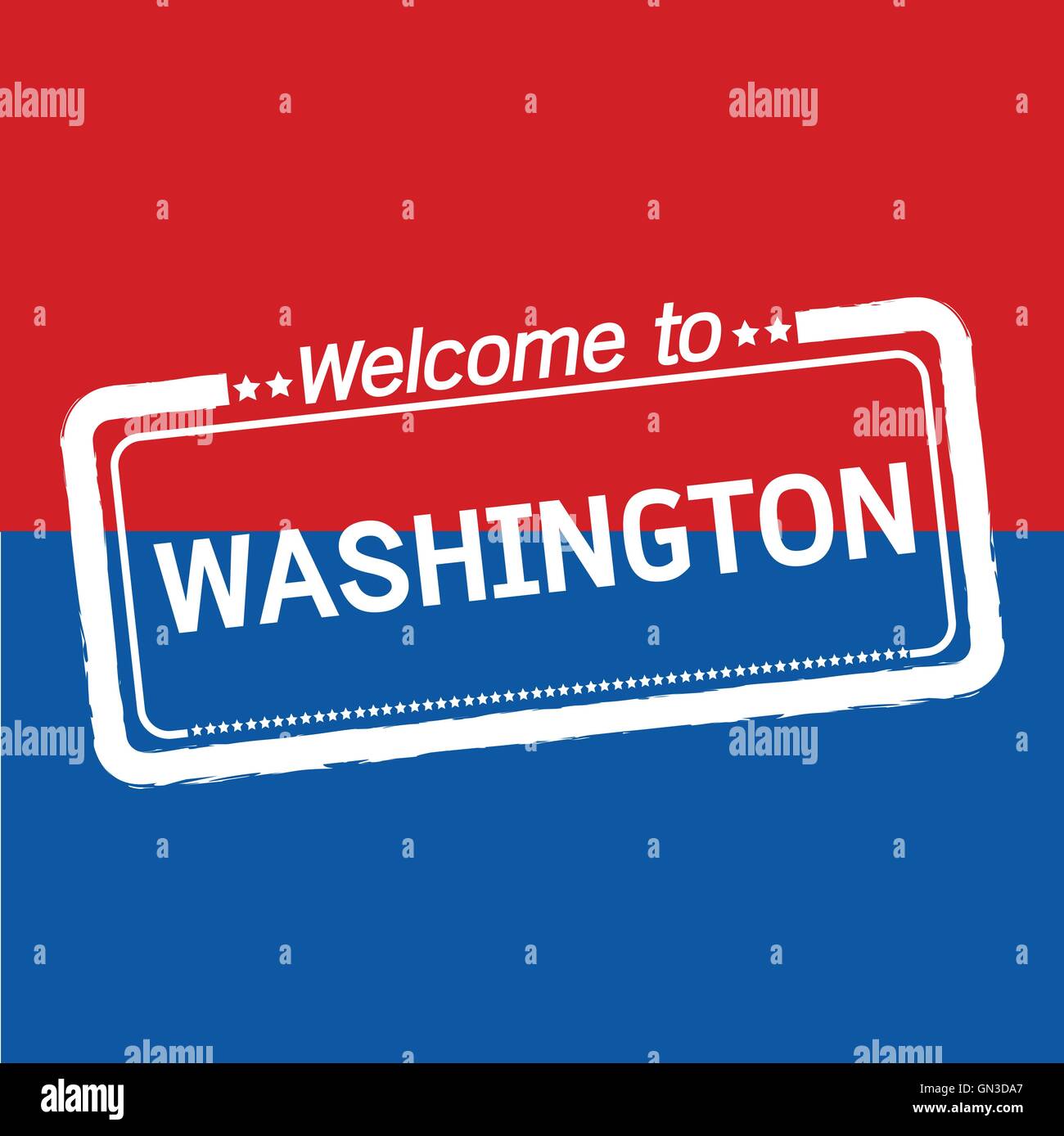 Welcome washington state sign Stock Vector Images - Alamy