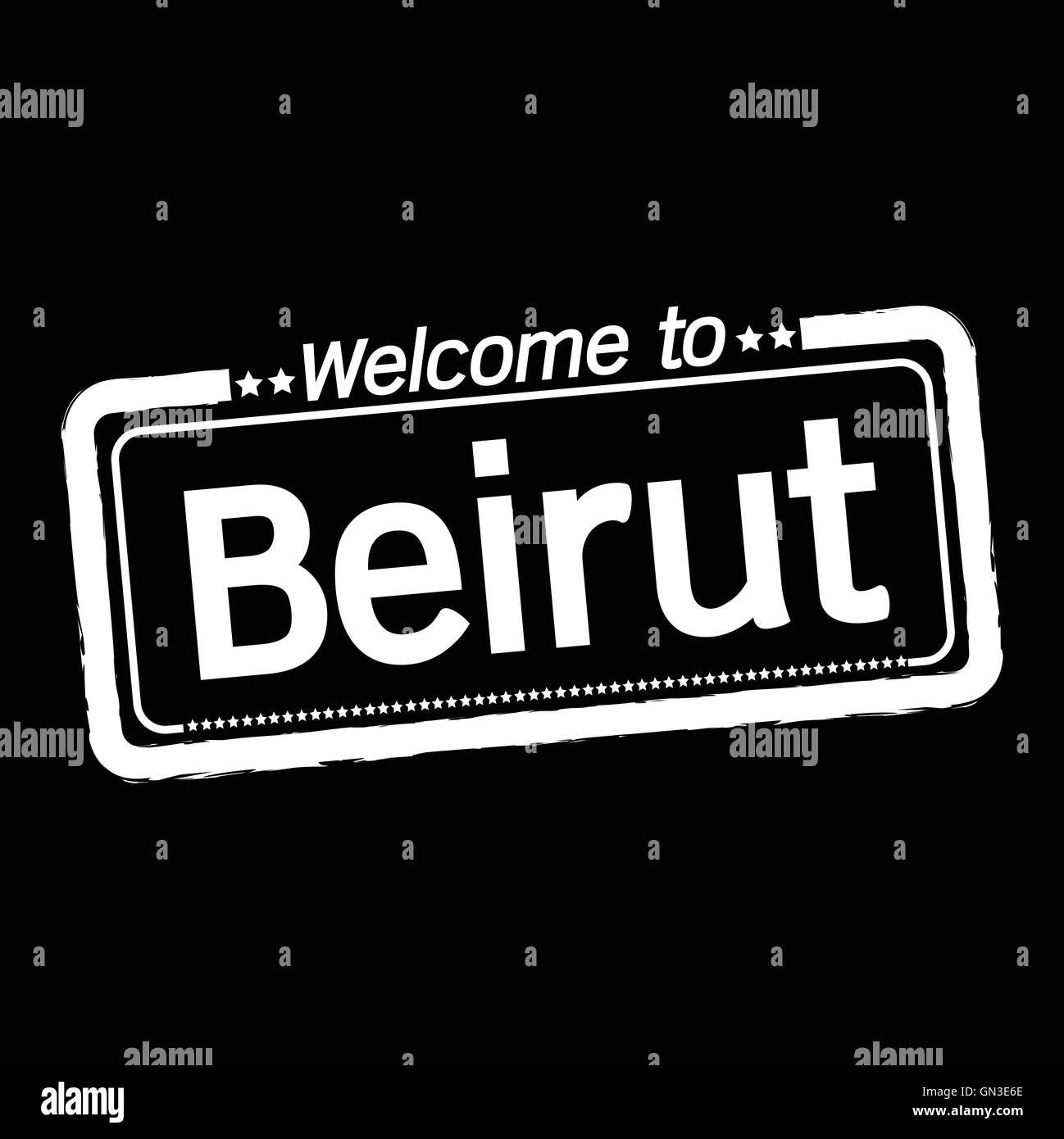 Beirut capital city Stock Vector Images - Alamy