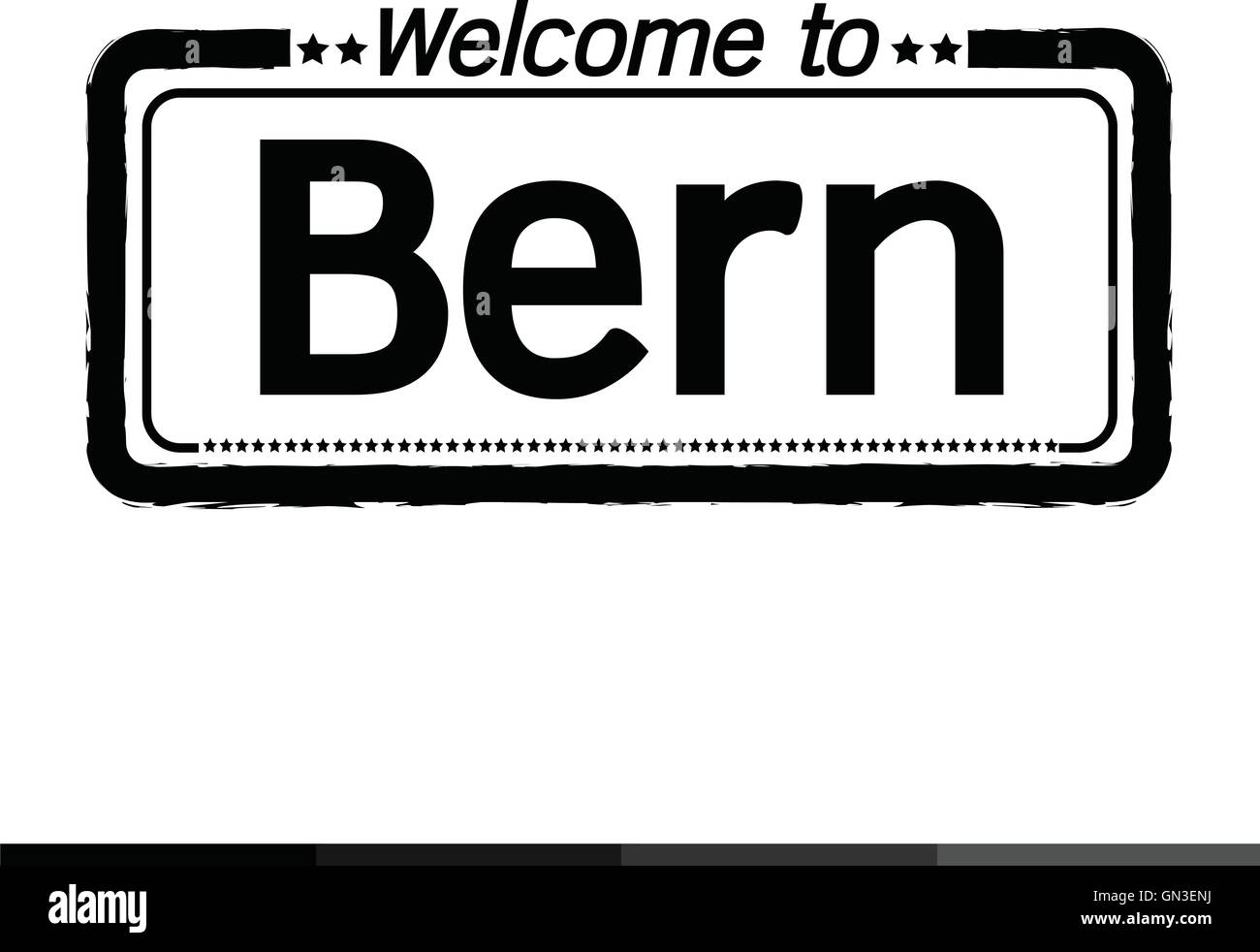 Welcome to bern Stock Vector Images - Alamy
