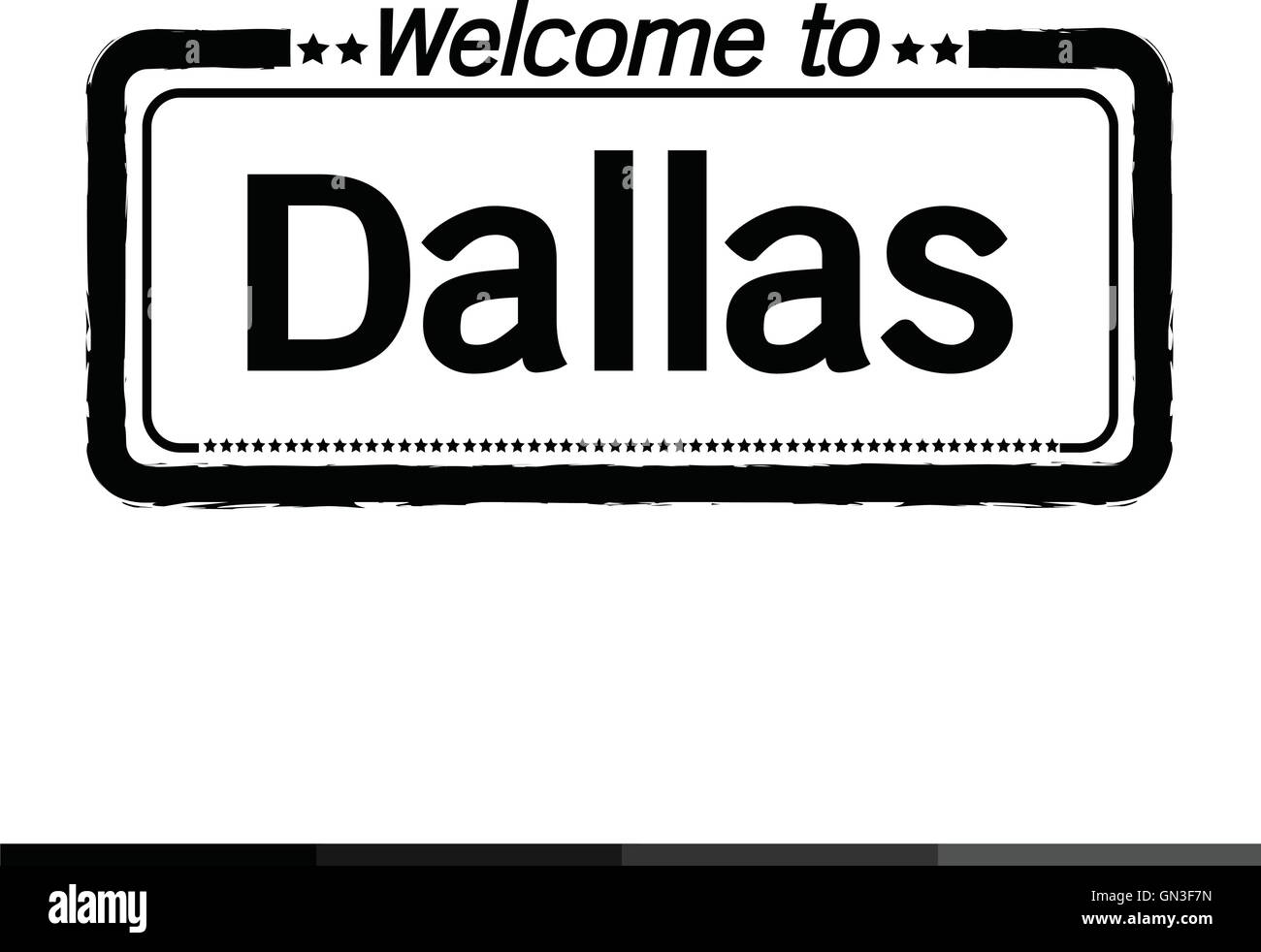 Welcome to dallas sign hi-res stock photography and images - Alamy