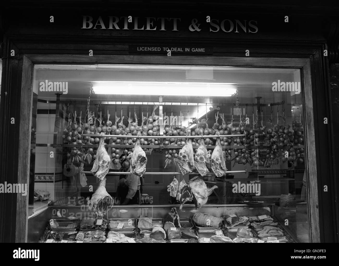 Butchers shop window hi-res stock photography and images - Alamy