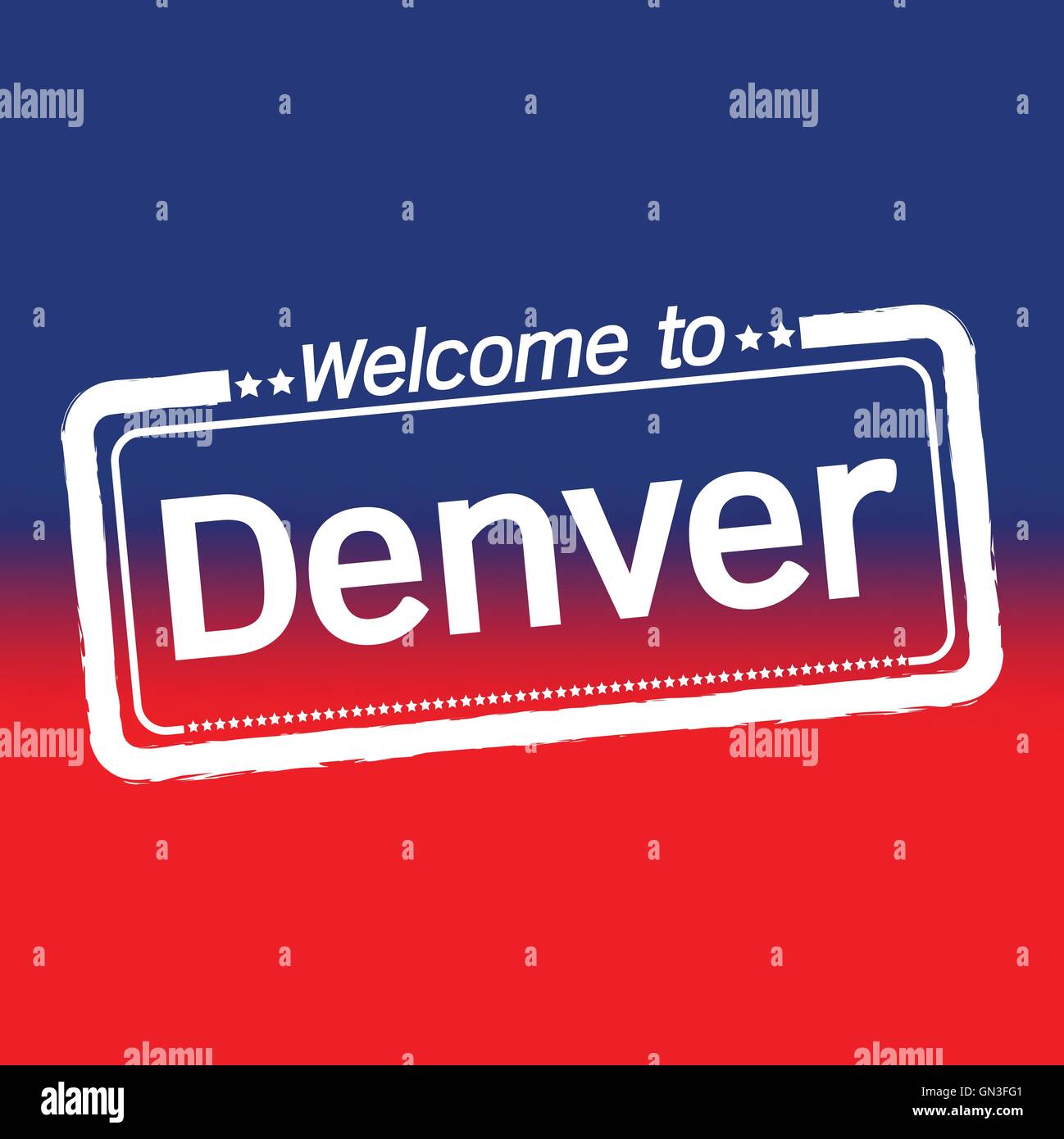 Welcome to denver sign Stock Vector Images - Alamy
